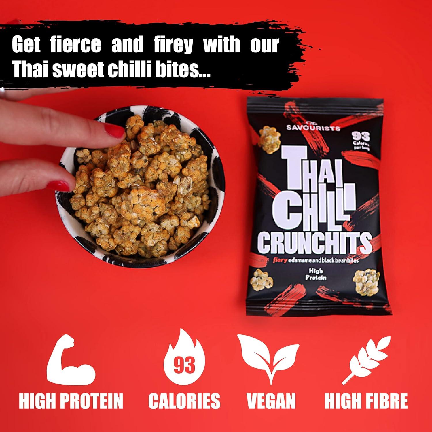 The Savourists Thai Chilli Crunchits (12x25g) - Savoury Healthy Snacks ...