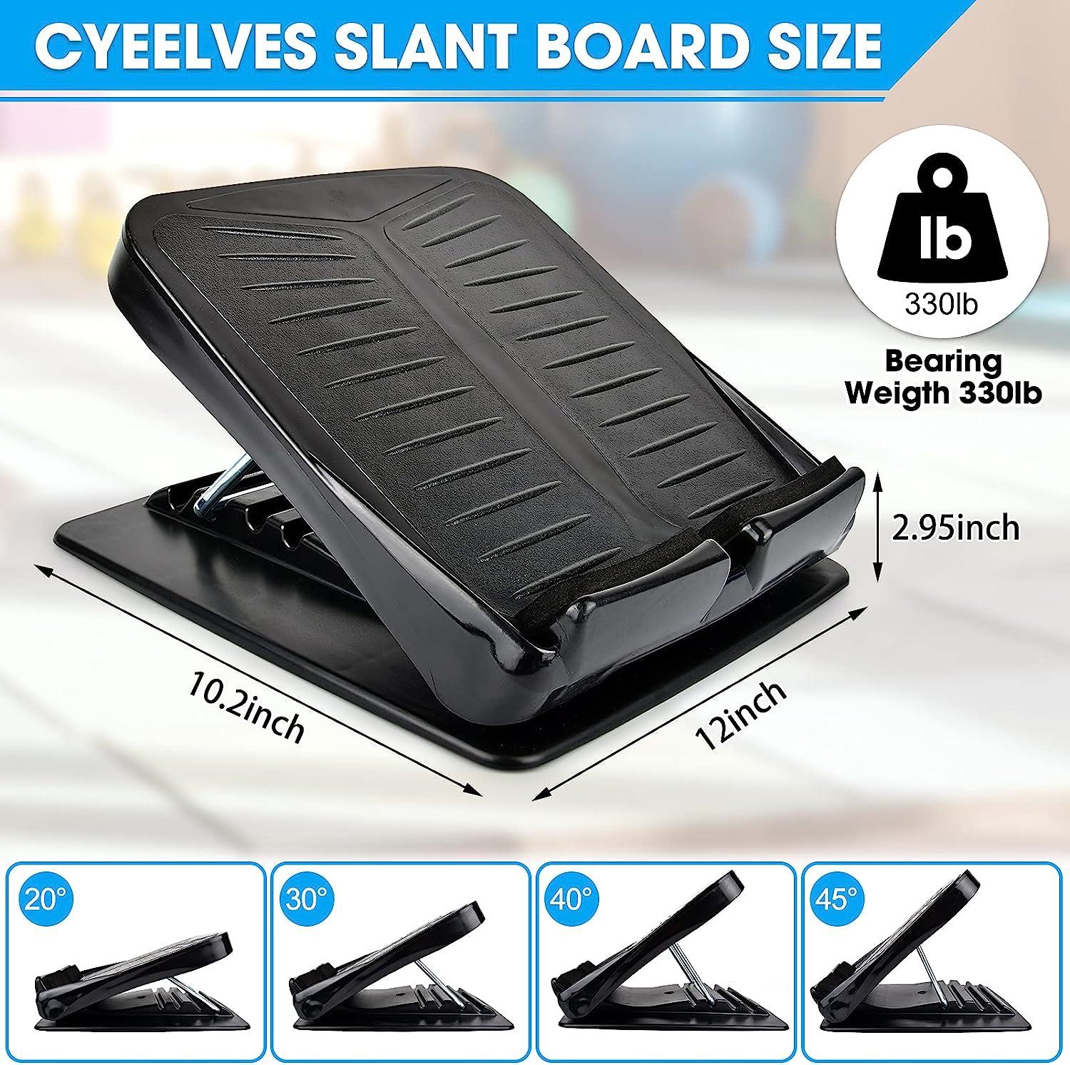 Adjustable Slant Board for Calf Stretching & Physical Therapy | Plantar ...