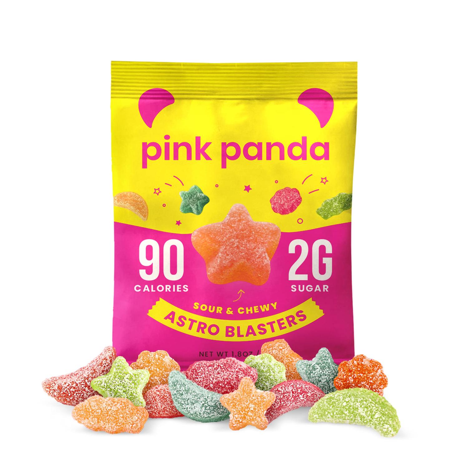Pink Panda Sour Gummies Vegan Candy Gluten Free Low Calorie Candy Makes ...