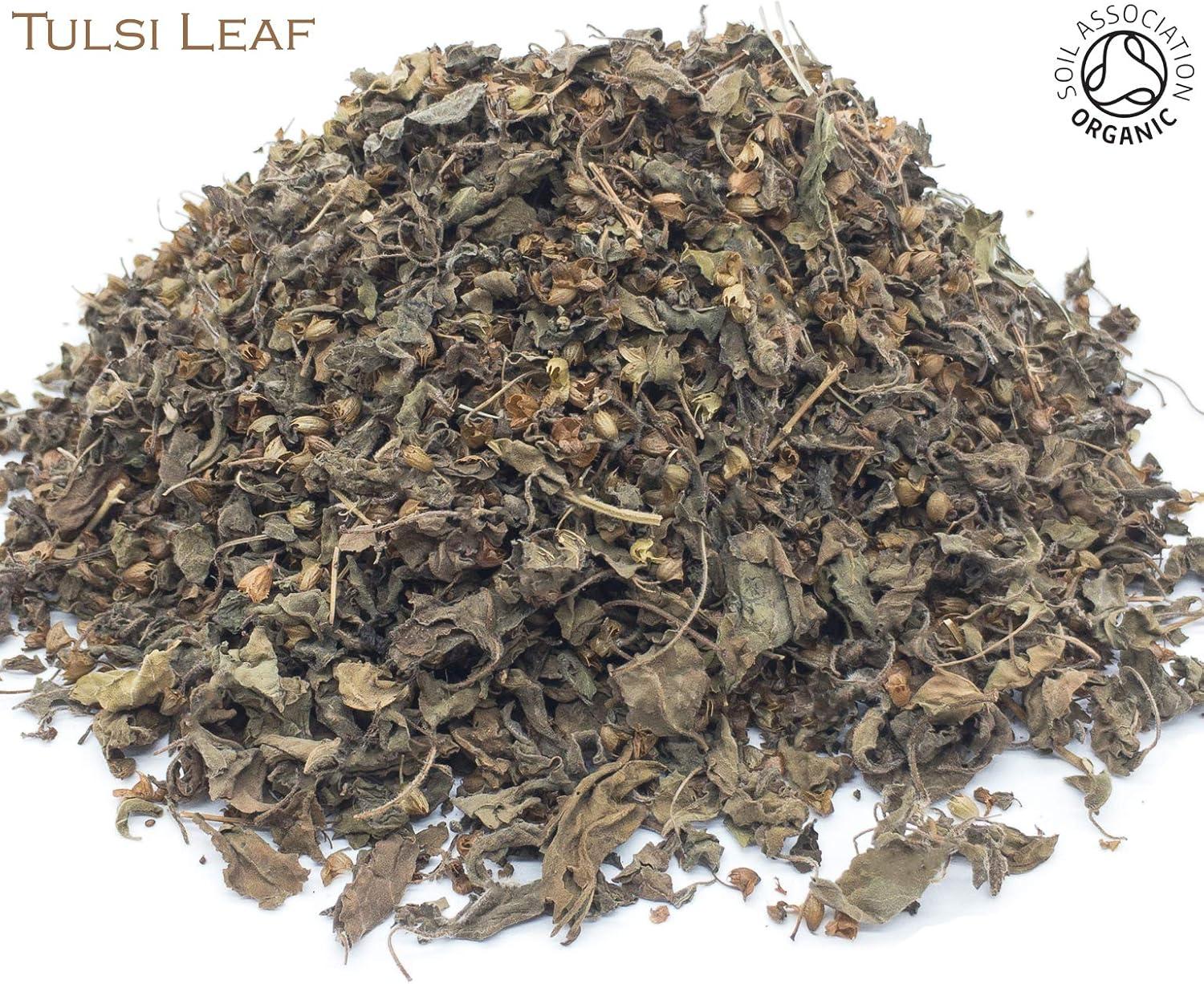 Oat Straw and Tulsi Leaf Organic Herbal Infusion (25 Unbleached Tea ...