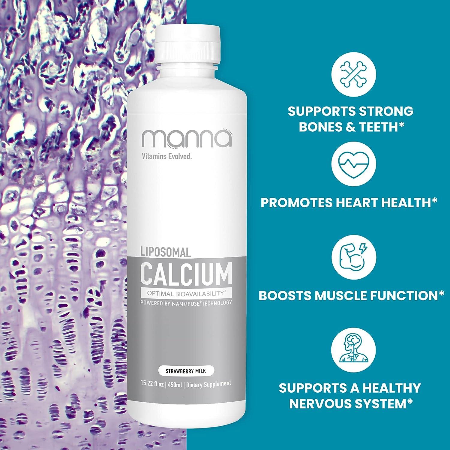 Liposomal Calcium Supplement - Enhanced Absorption for Stronger Bones ...