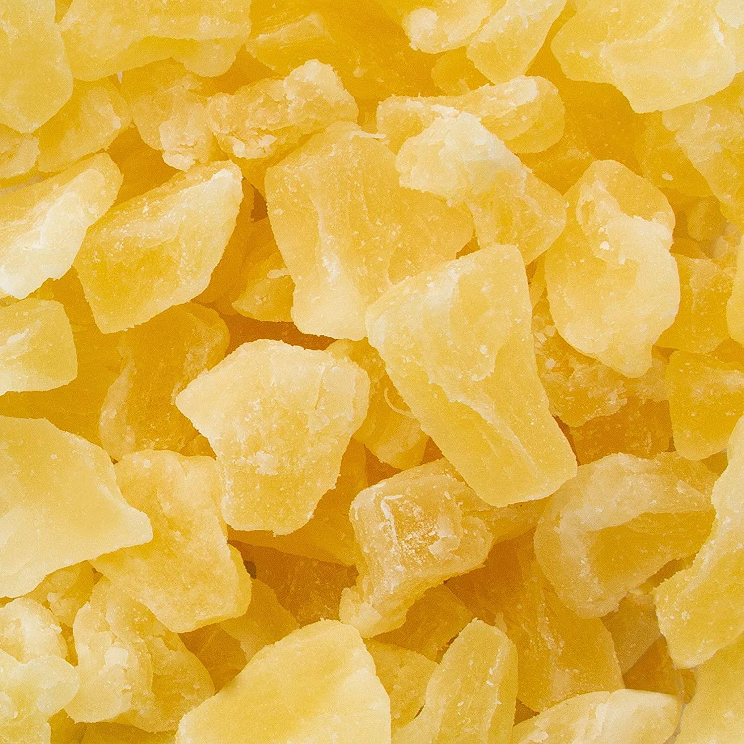 Fresh Dried Pineapple Chunks - 1.5lb Bulk Bag | Sweet Tropical Fruit ...