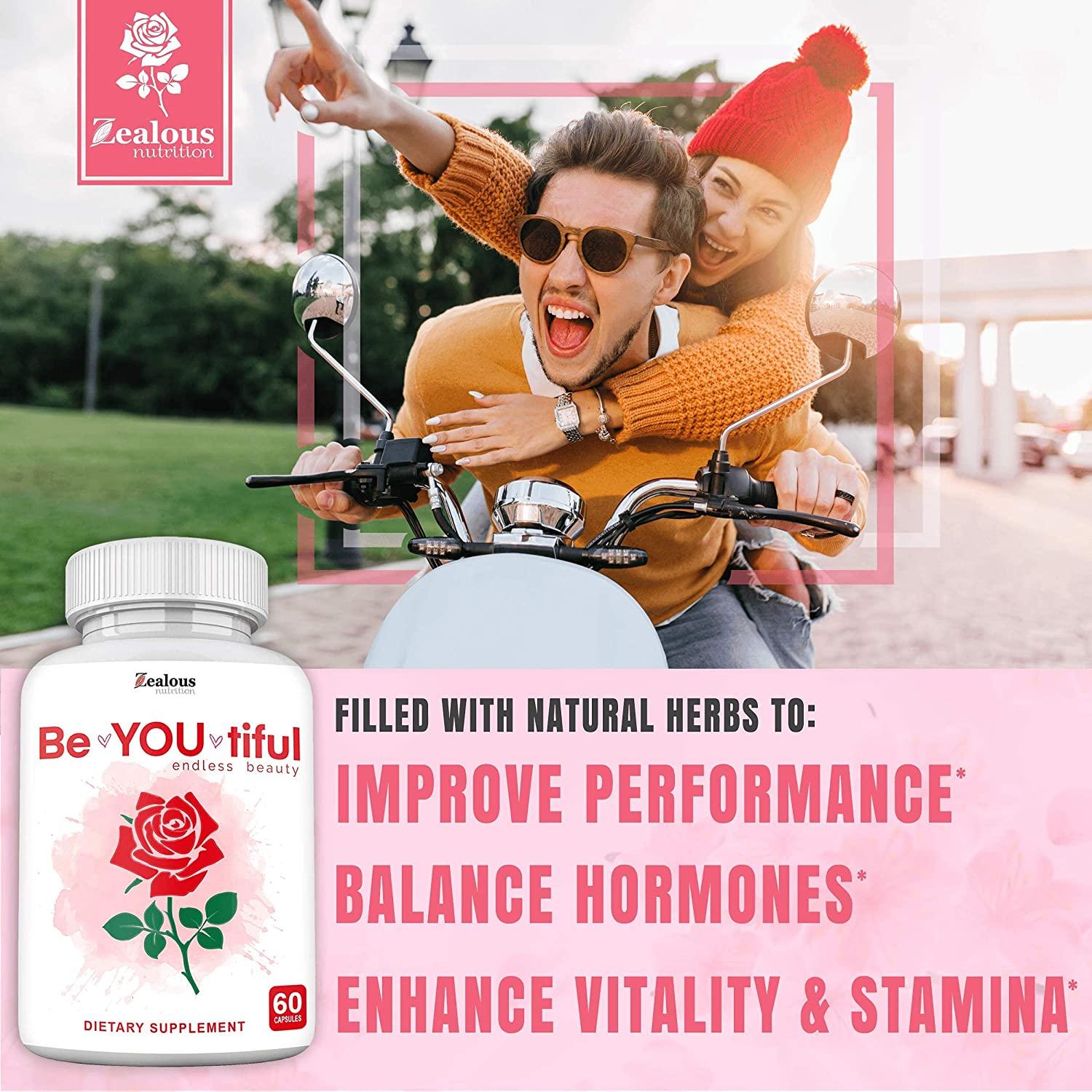 Female Enhancement Pills 10X RX Vitality Blend with Hormone Balance ...
