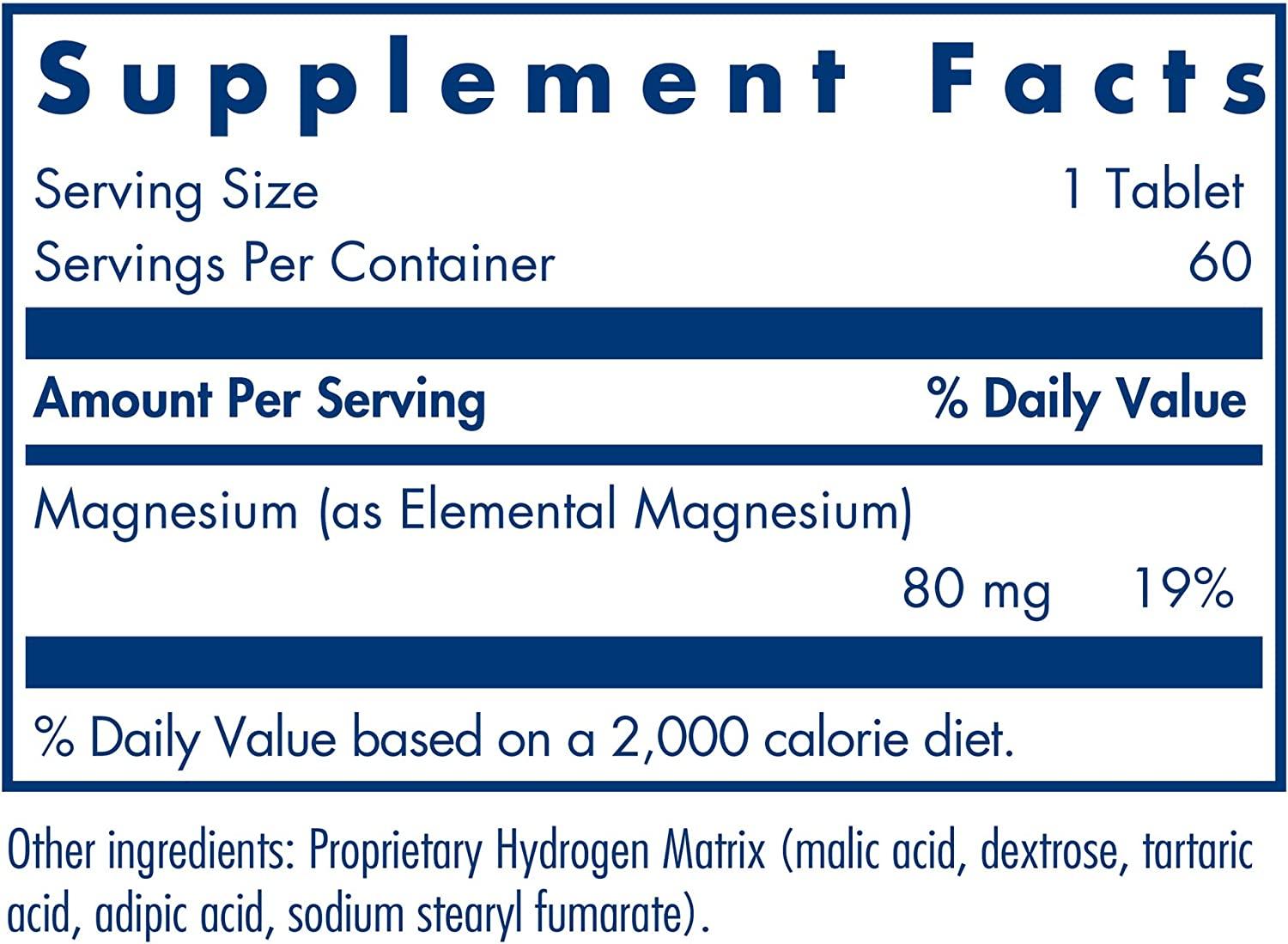 Allergy Research Group Molecular H2 Effervescent Hydrogen Tablets â ...