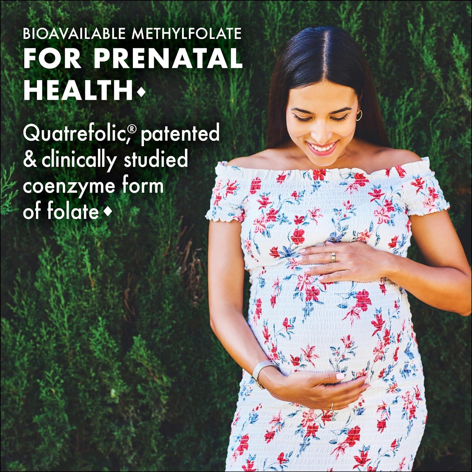 Bluebonnet Methylfolate 1000 mcg with Quatrefolic - Energy, Mood ...