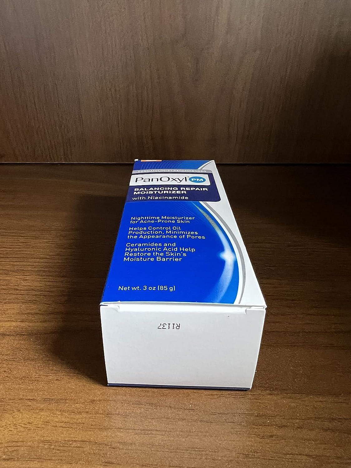 PanOxyl PM Balancing Repair Moisturizer | Hydrating Face Moisturizer ...