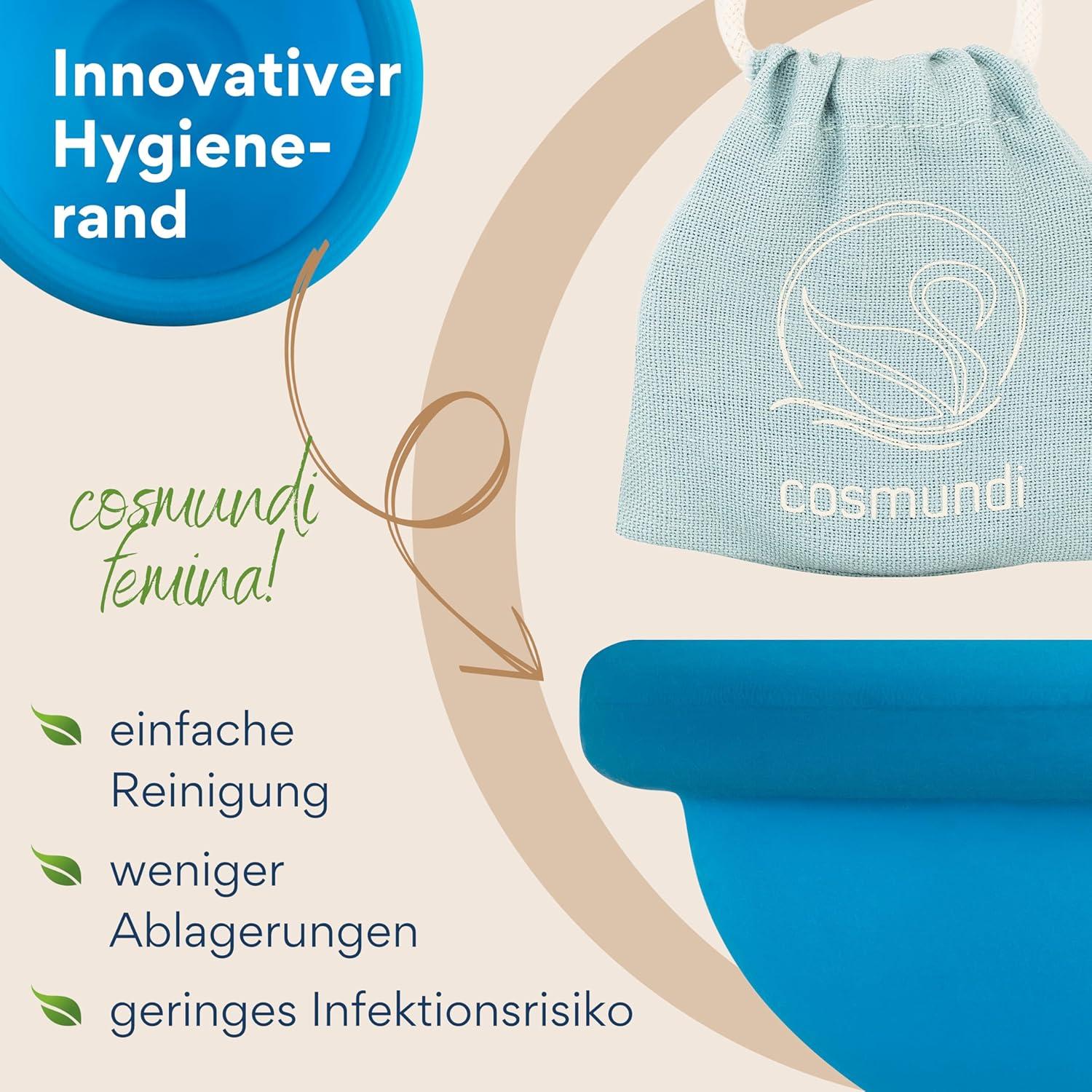 Cosmundi Menstrual Disc - Medical Silicone Reusable German-Made ...