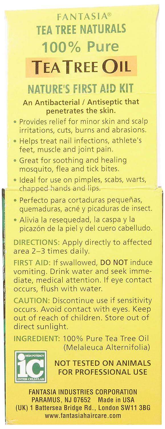 Fantasia Tea Tree Naturals 100% Pure Tea Tree Oil 1 Oz - Natural remedy ...