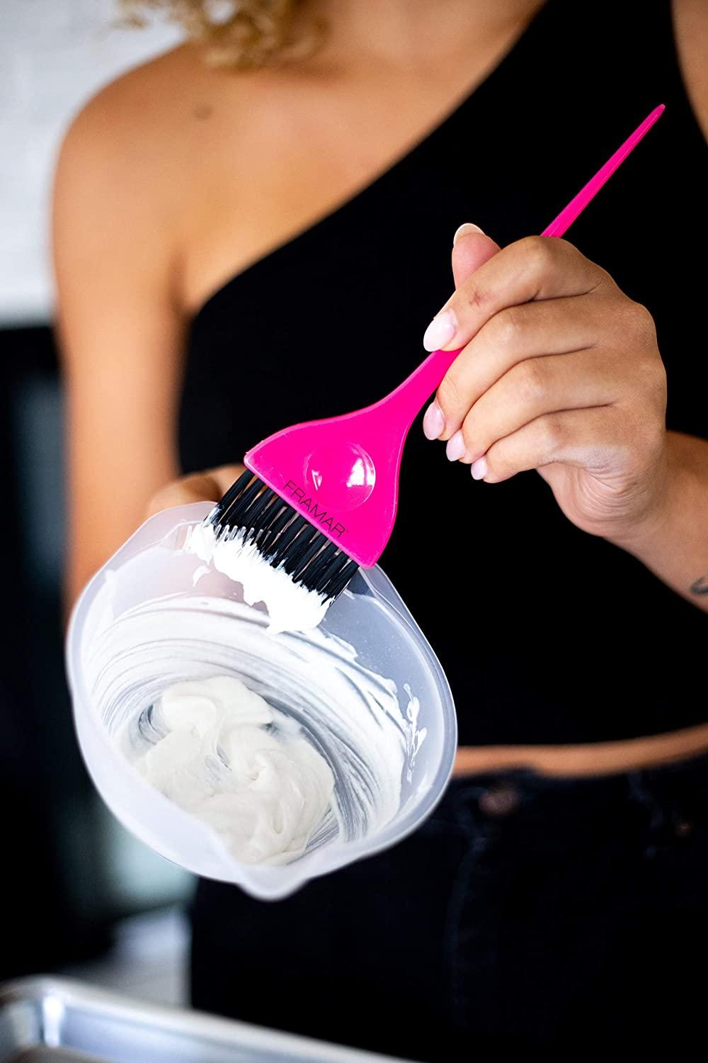 Framar Color Bowl Set with Cleaner - 2 Pack Mixing Bowls for Hair Color ...