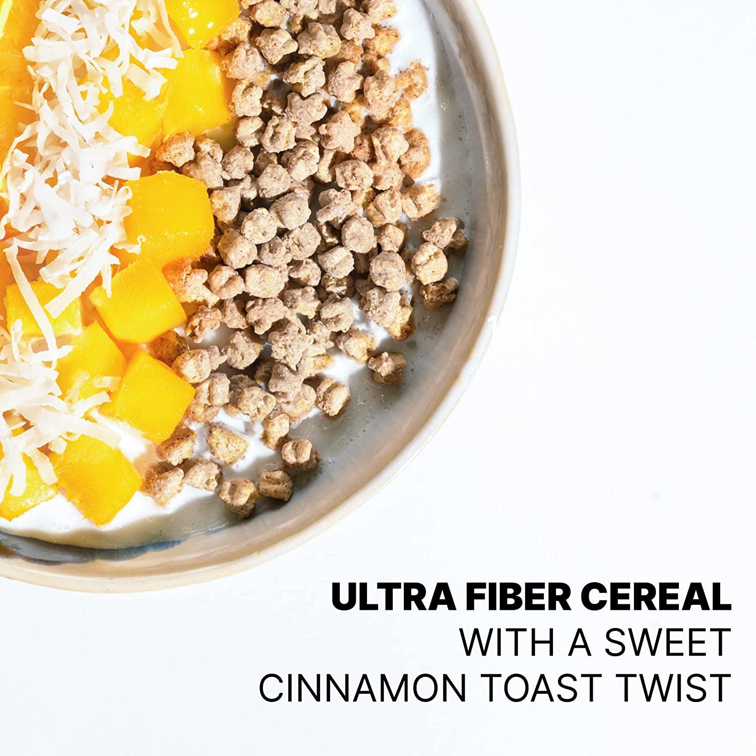 Poop Like A Champion Cinnamon Toast High Fiber Cereal - Keto Friendly ...