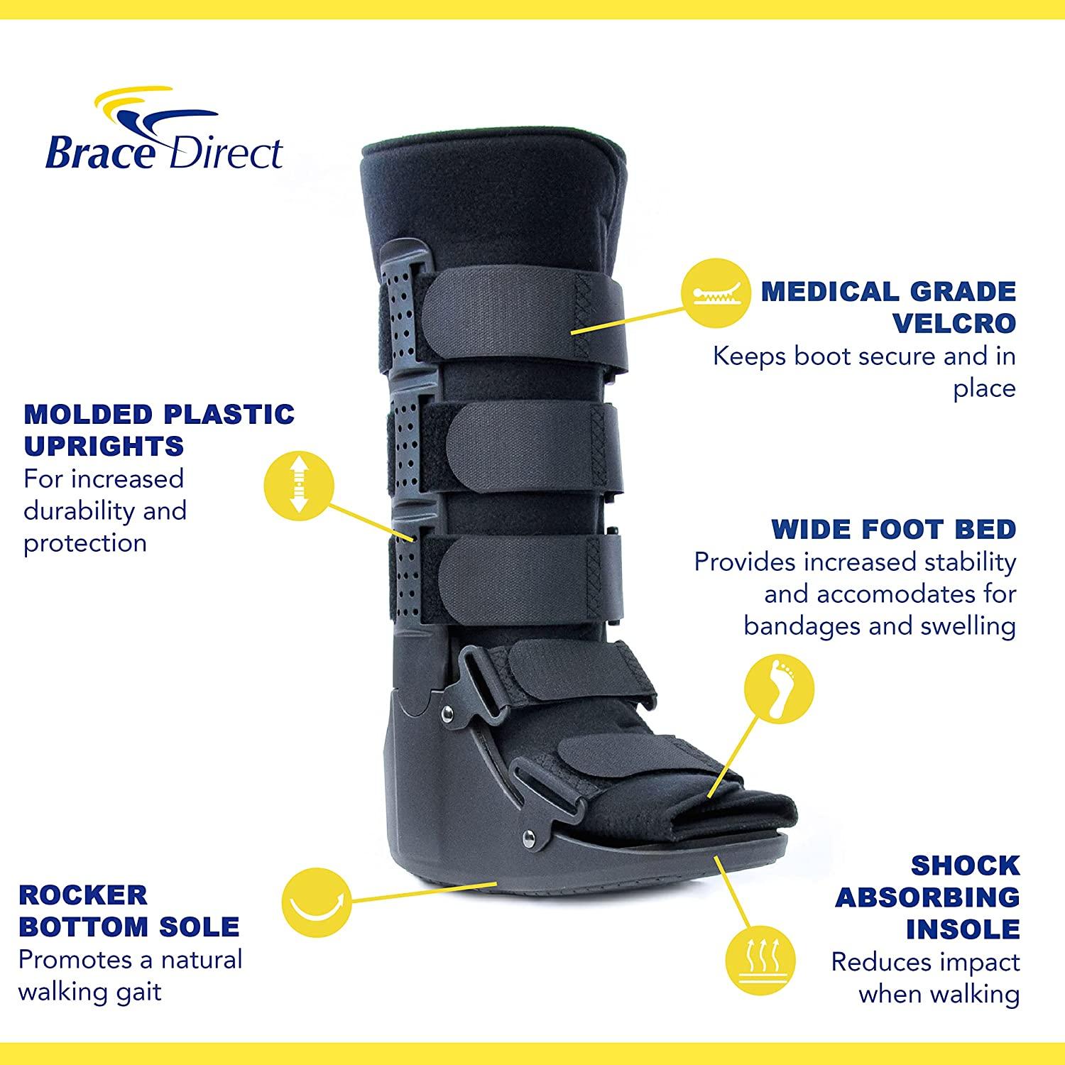 CAM Fracture Walker Boot Tall - Medical Recovery Support for Foot, Toe ...
