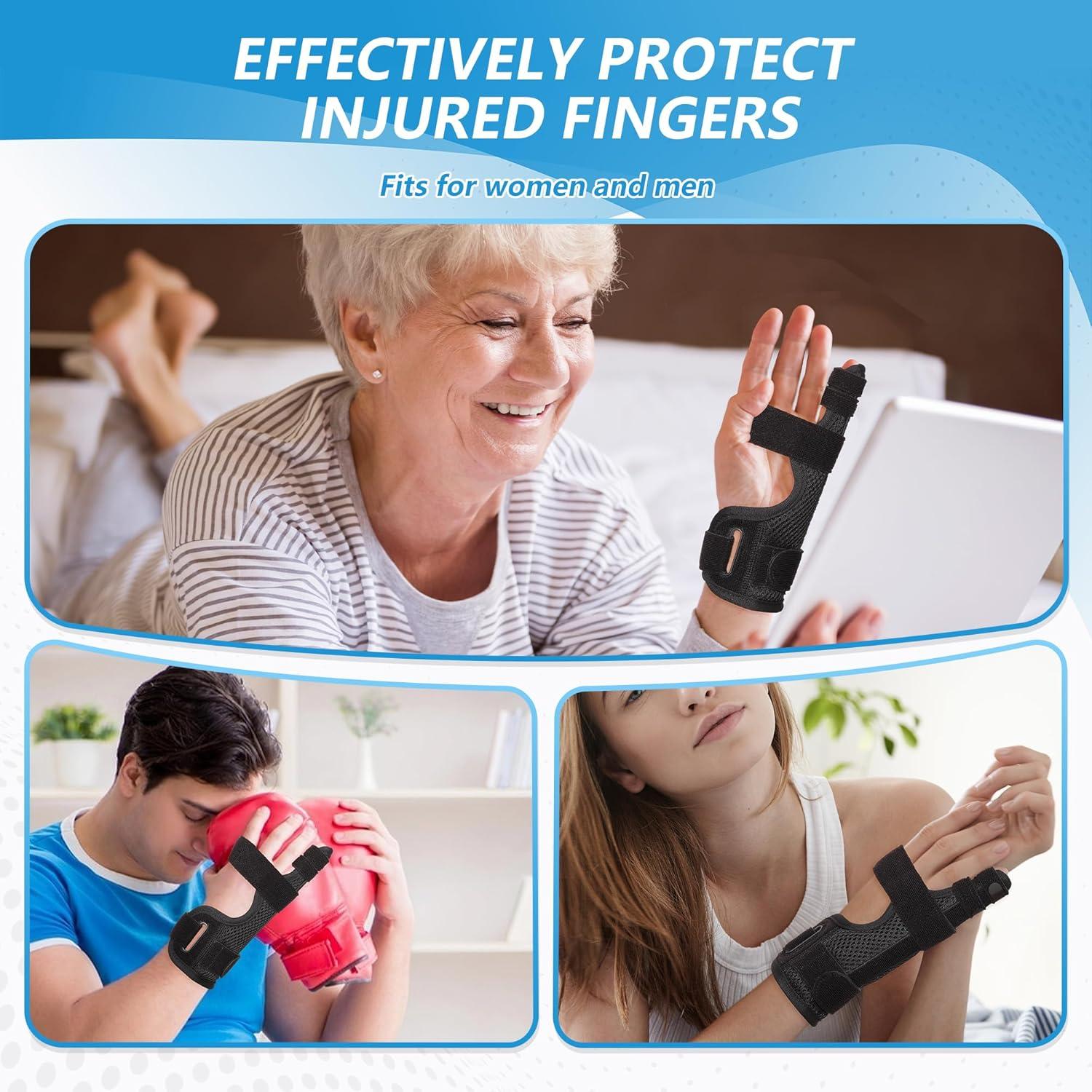 Joingood Adjustable Finger Rail for Small Fingers - Wrist Splint for ...