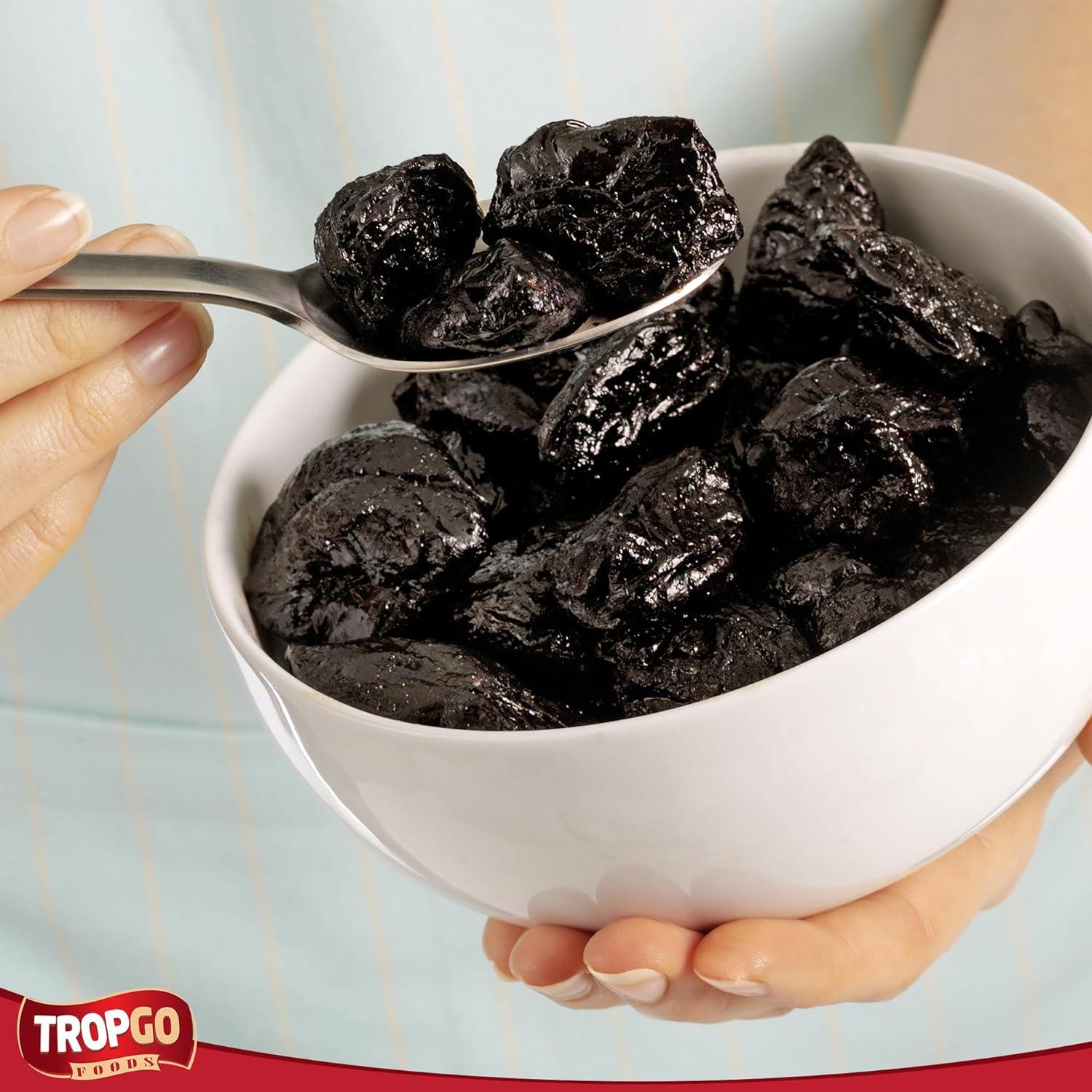 Tropgo Pitted Prunes 220g - Dried Fruit in Resealable and Recyclable ...