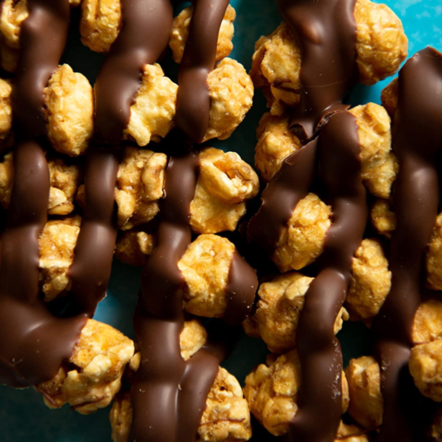 Joe & Seph's Milk Chocolate Popcorn Slab (115g) | Salted Caramel ...