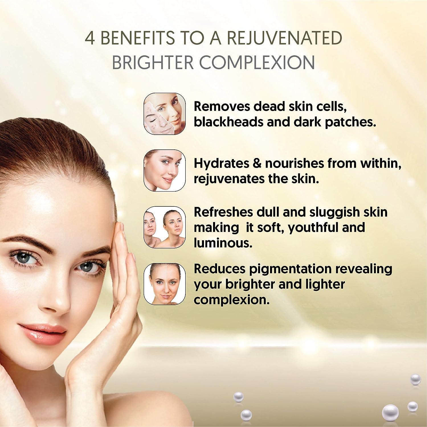 VLCC Natural Sciences Pearl Facial Kit - Brighten & Rejuvenate Your ...