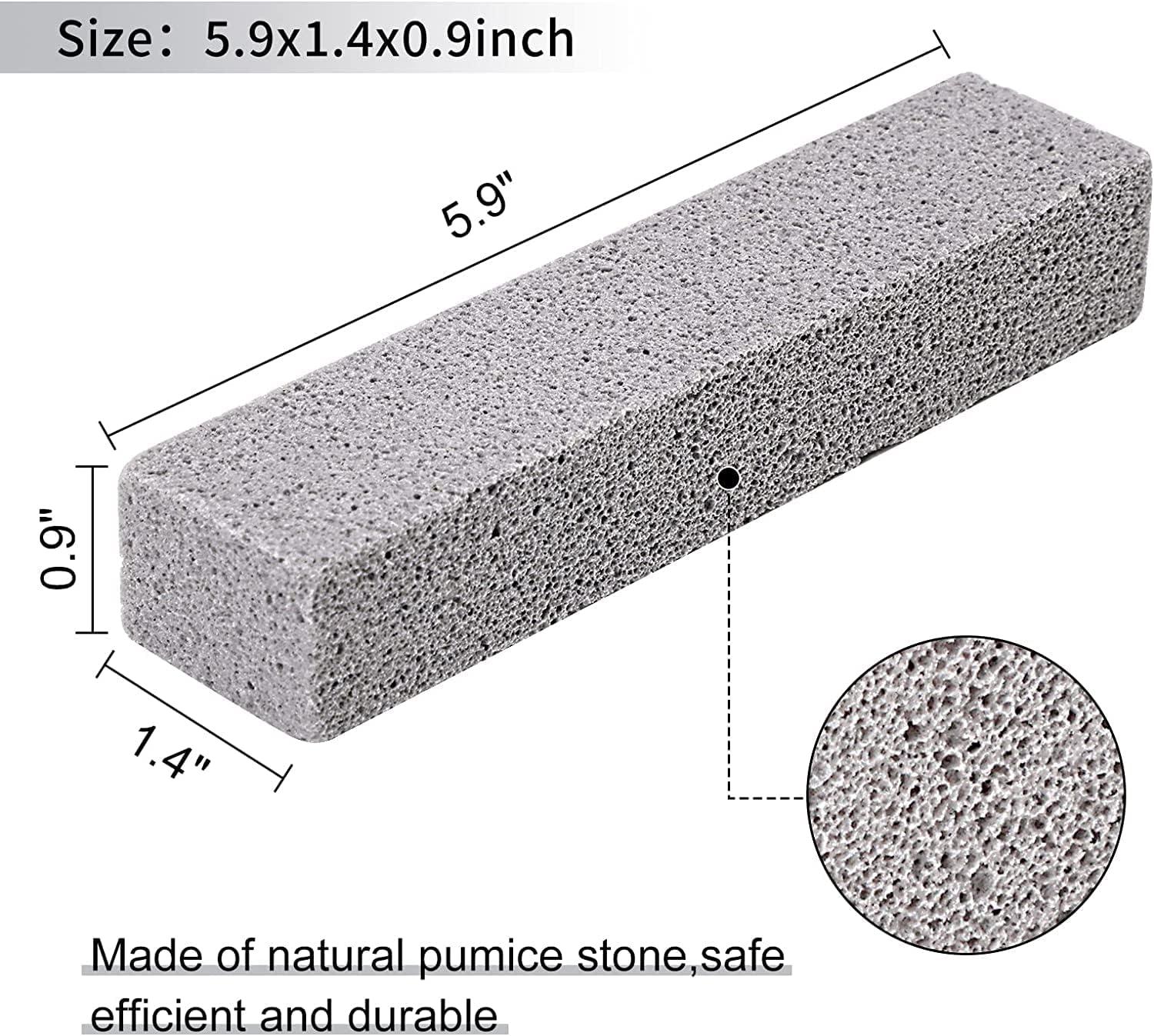 Buy 10 Pcs Pumice Cleaning Blocks for Toilets | Pumice Stone for Shower ...