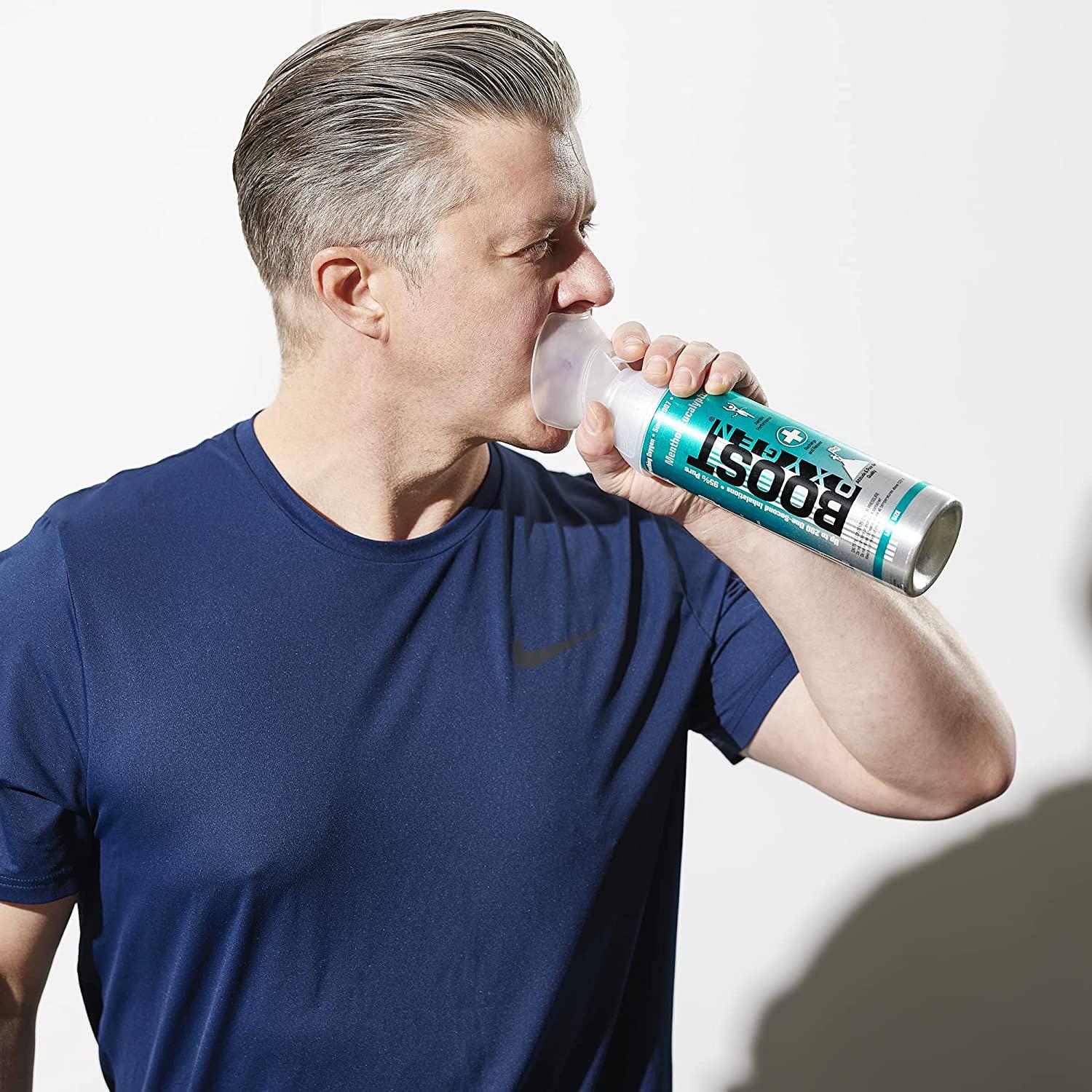 6 Pack Large 10-Liter Boost Oxygen Canister Bottle - Pure Natural ...