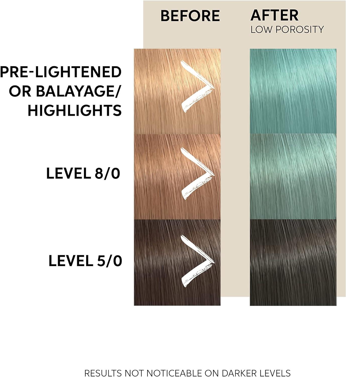 Wella Professionals Color Fresh Mask Mint - Temporary Hair Dye & Gloss ...