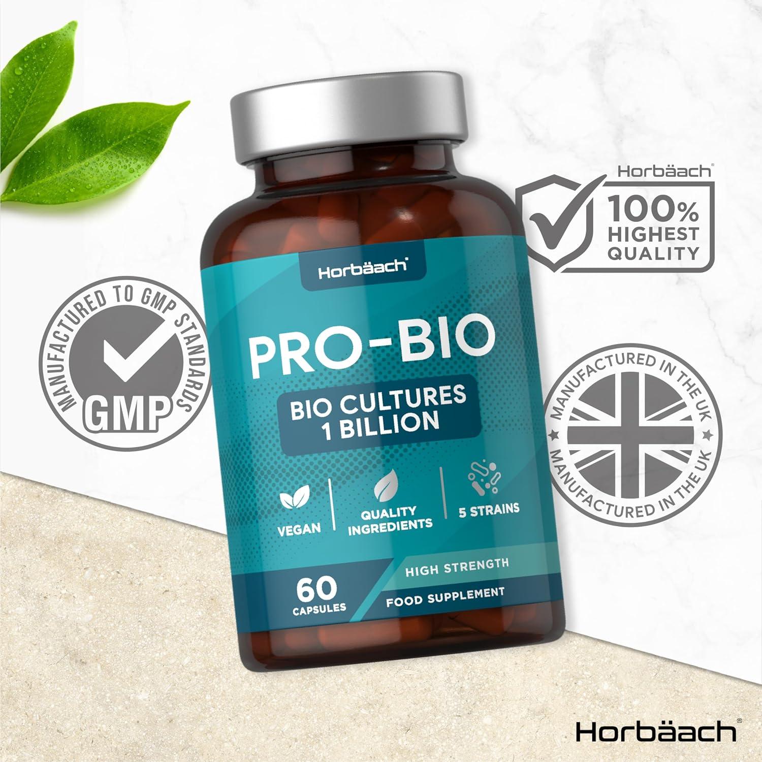 Bio Cultures Complex Probiotics for Gut Health | 60 Vegan Capsules by ...