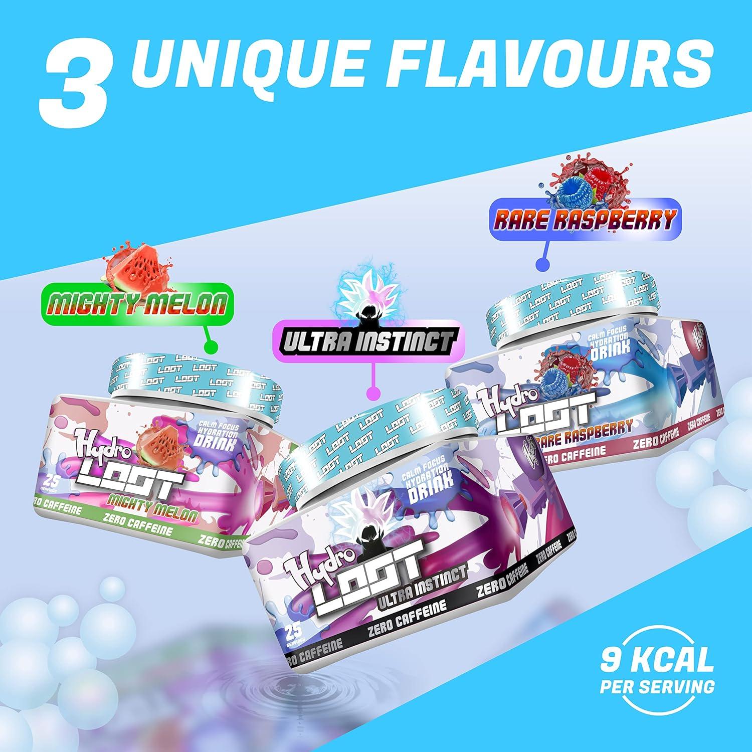 Hydro LOOT - Game Booster with Flow-State Formula | 25 Servings (150g ...