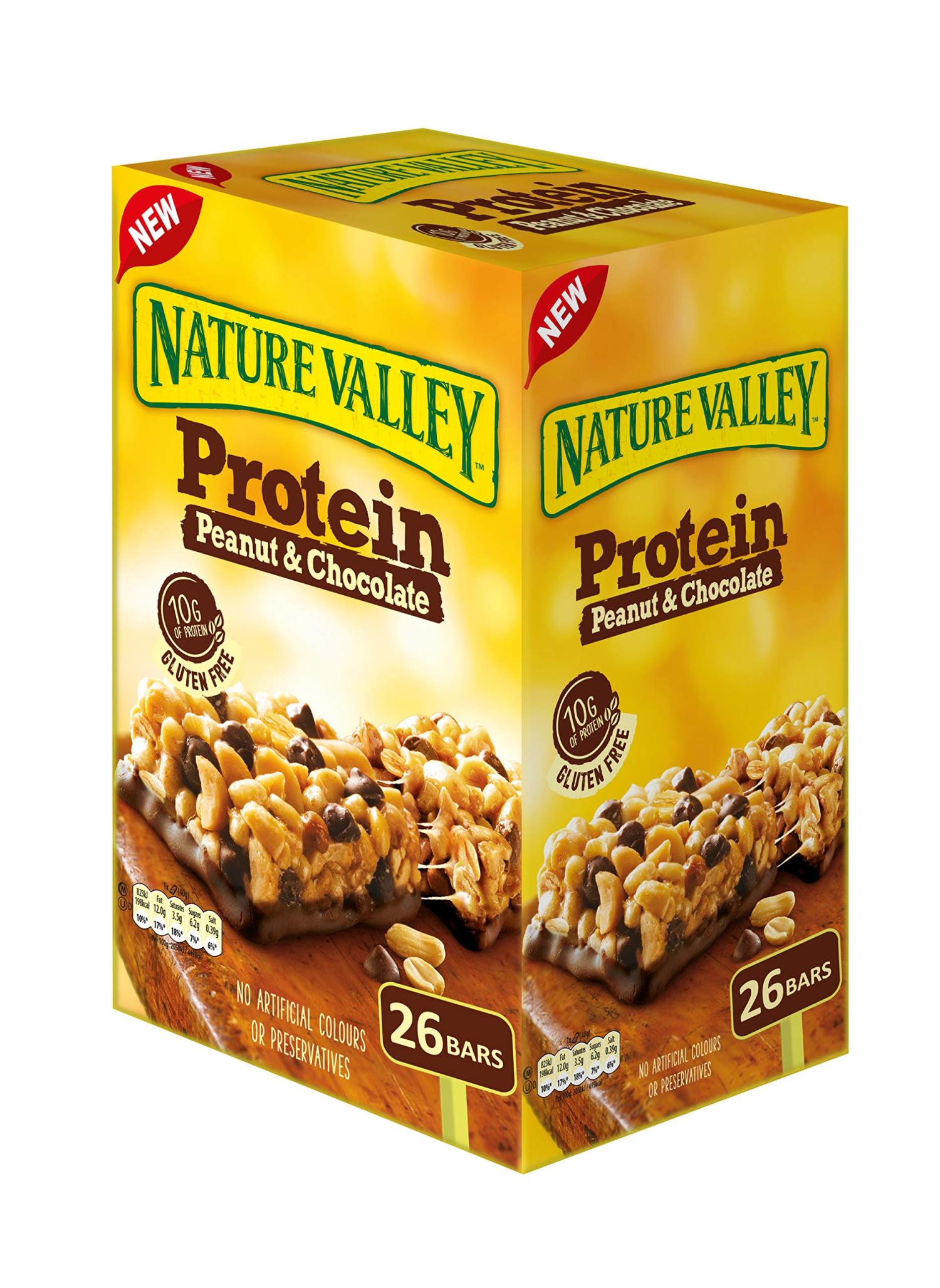 Nature Valley Protein Bars Peanut and Chocolate Gluten Free | Buy Now ...