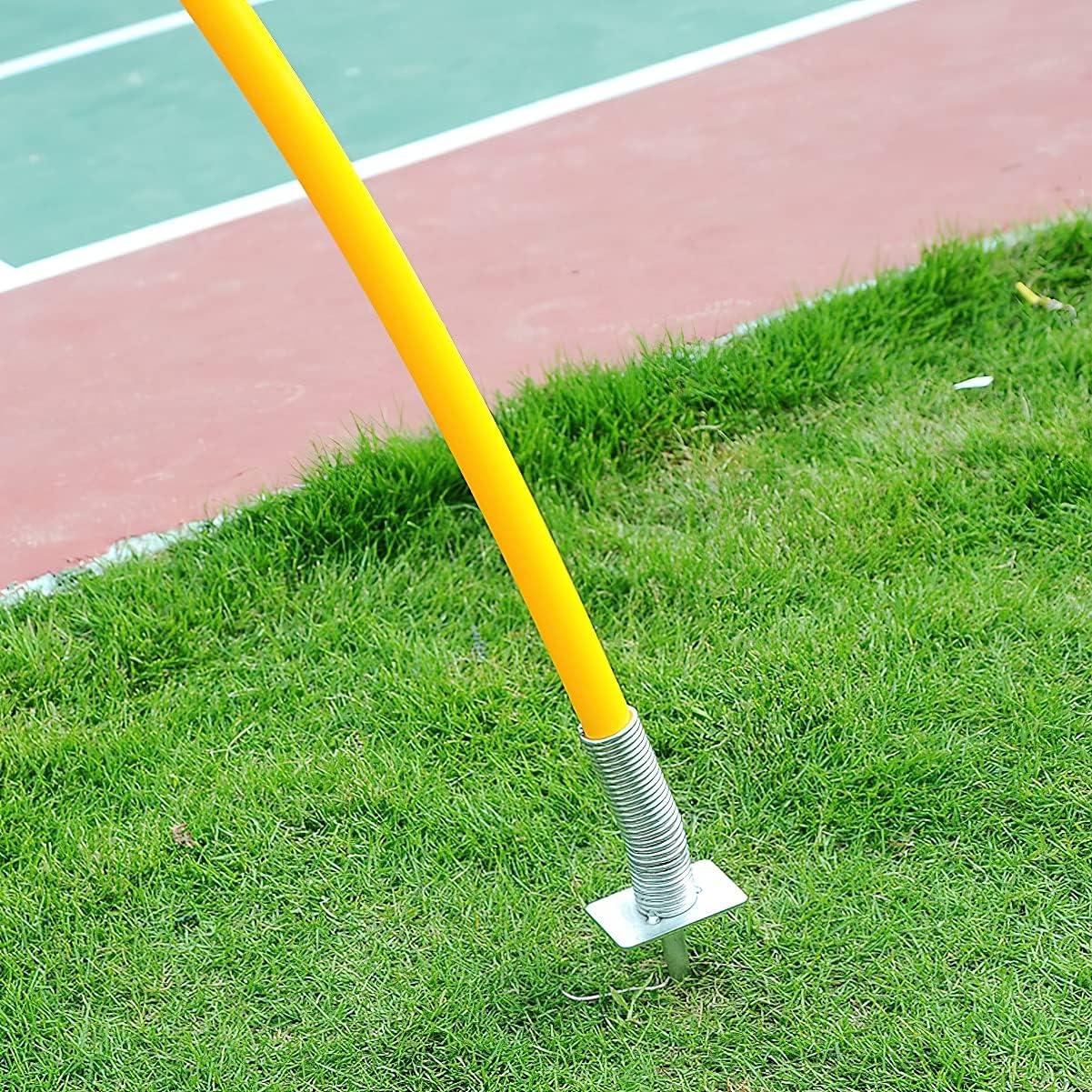 Soccer Field Corner Flags - Set of 4 Portable Poles for Dribbling ...