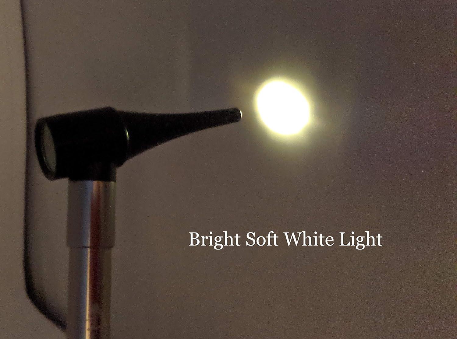 Dr Mom Pocket Veterinary LED Otoscope - Compact Vet Otoscope for Animal ...