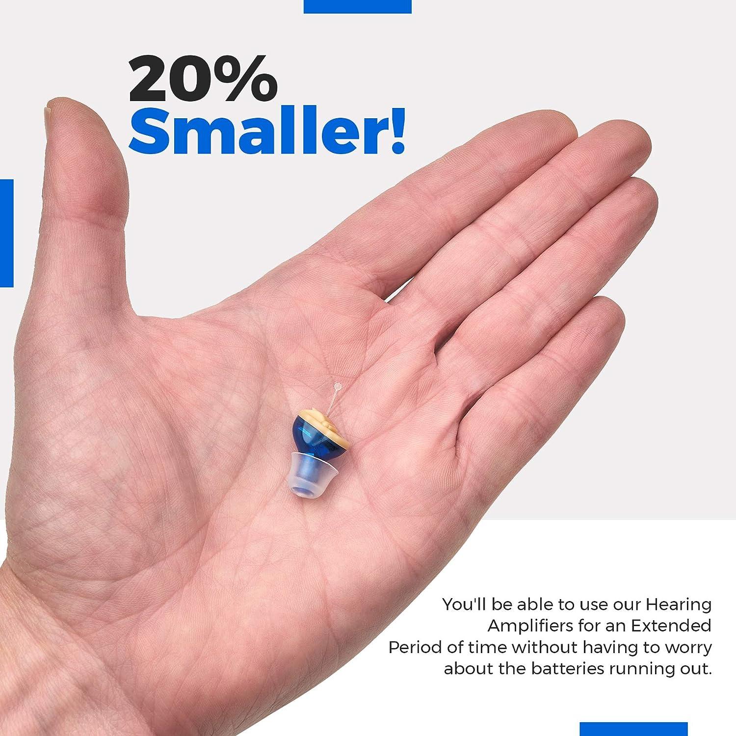 Premium Digital Hearing Amplifier - Invisible in Canal (CIC) In-Ear ...