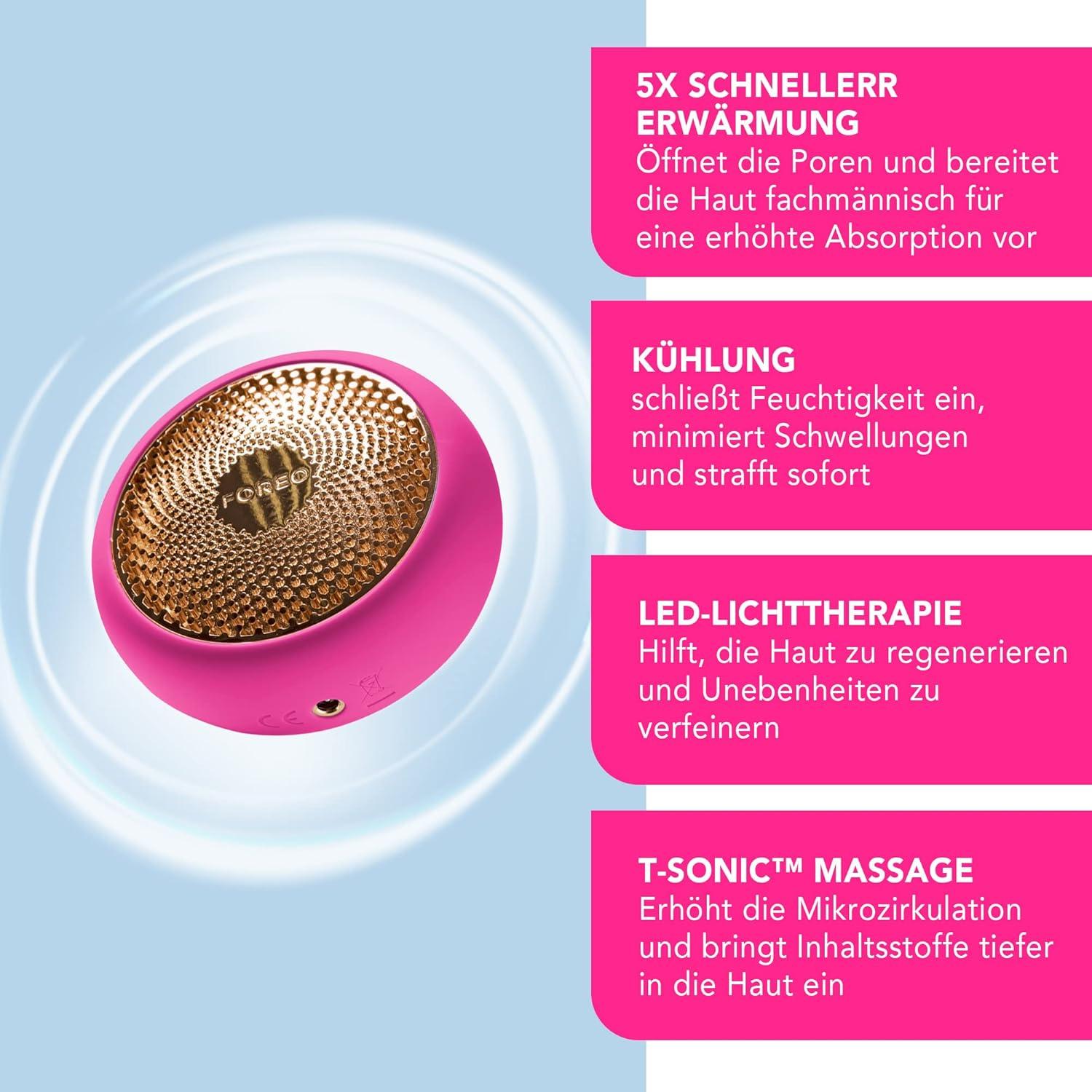 Foreo UFO 2 LED Face Mask - Full LED Spectrum & Red Light Therapy for ...