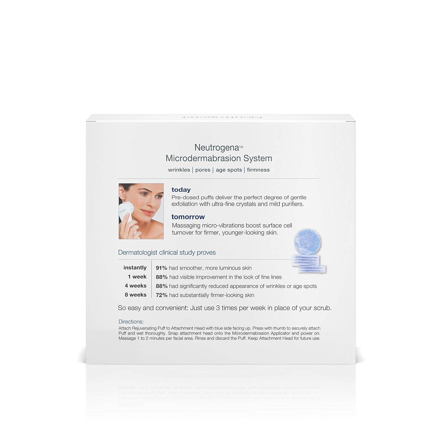 Neutrogena Microdermabrasion Starter Kit At-Home Exfoliating Facial ...