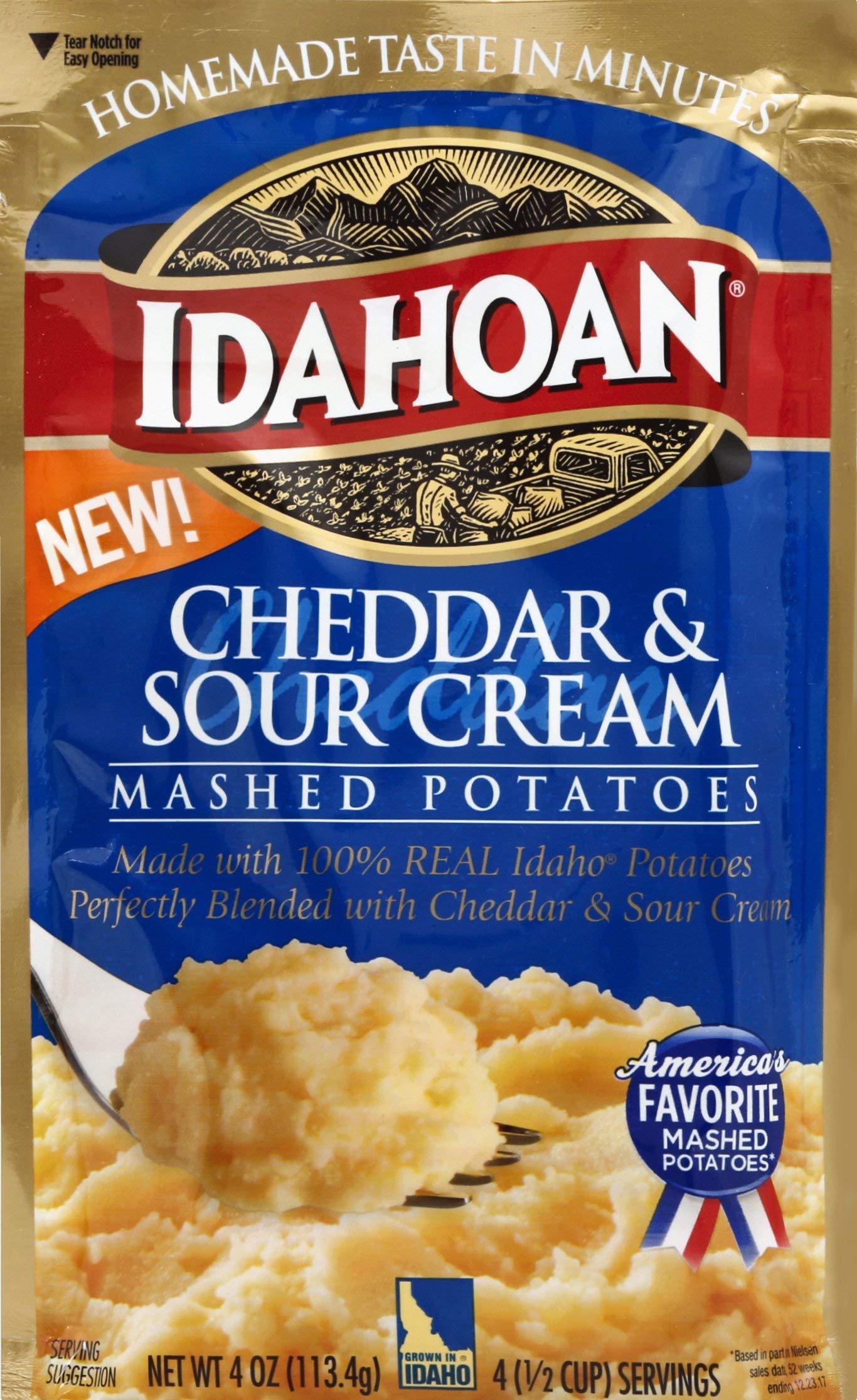 Idahoan Regular Instant Mashed Potato Mix Flakes - 4 oz | Quick & Easy ...