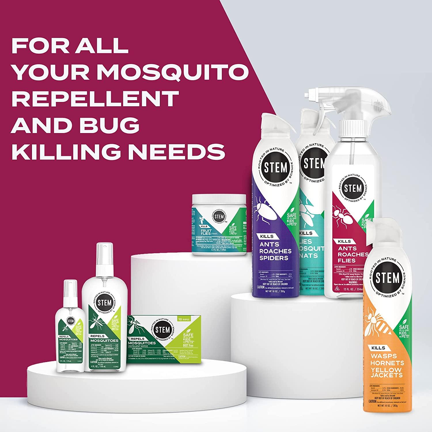 DEET-Free Mosquito Repellent Spray | Botanical Extracts | 4 fl. oz ...