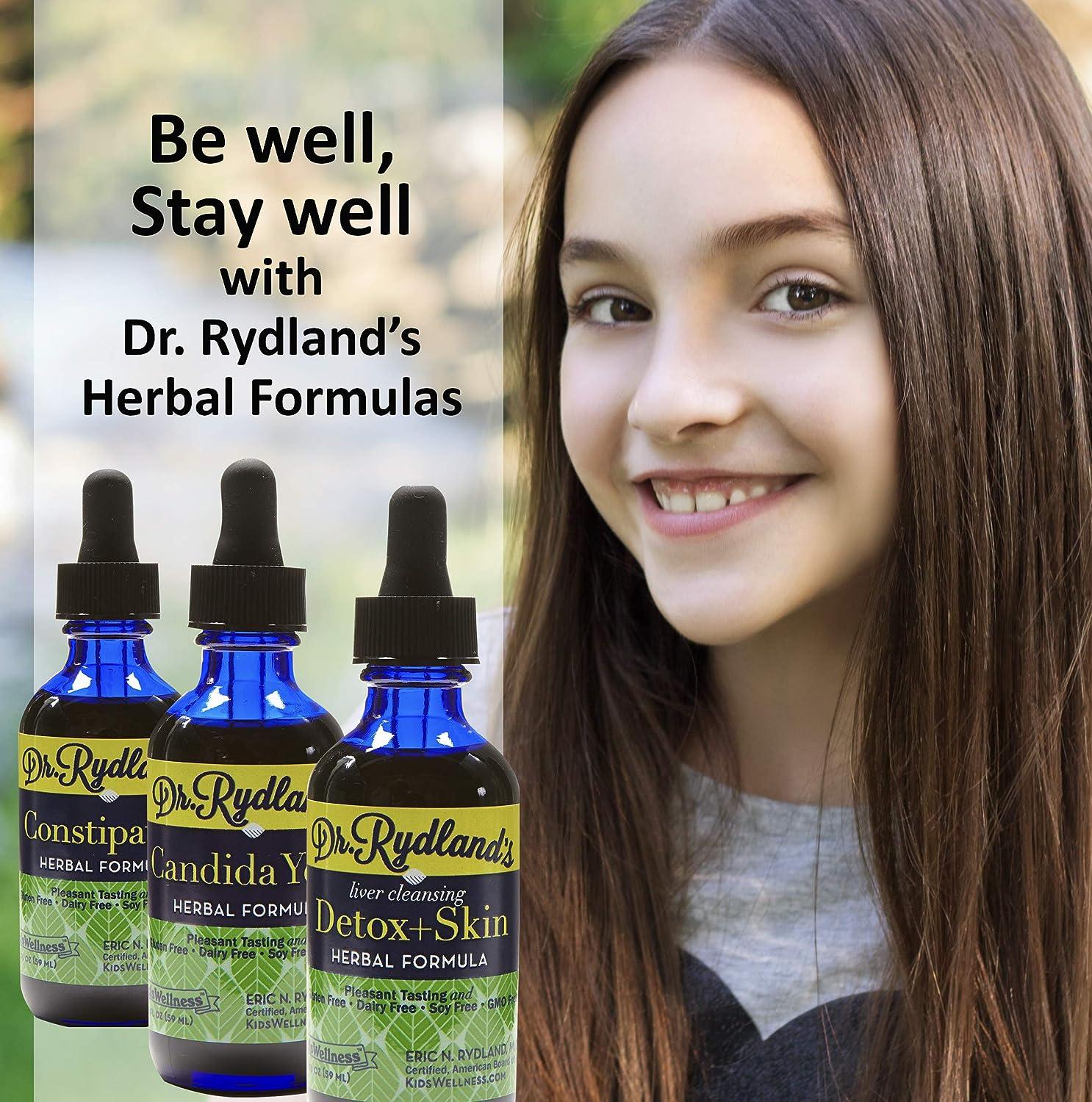 KidsWellness Dr. Rydland's Herbal Detox & Skin Supplement | Eczema ...