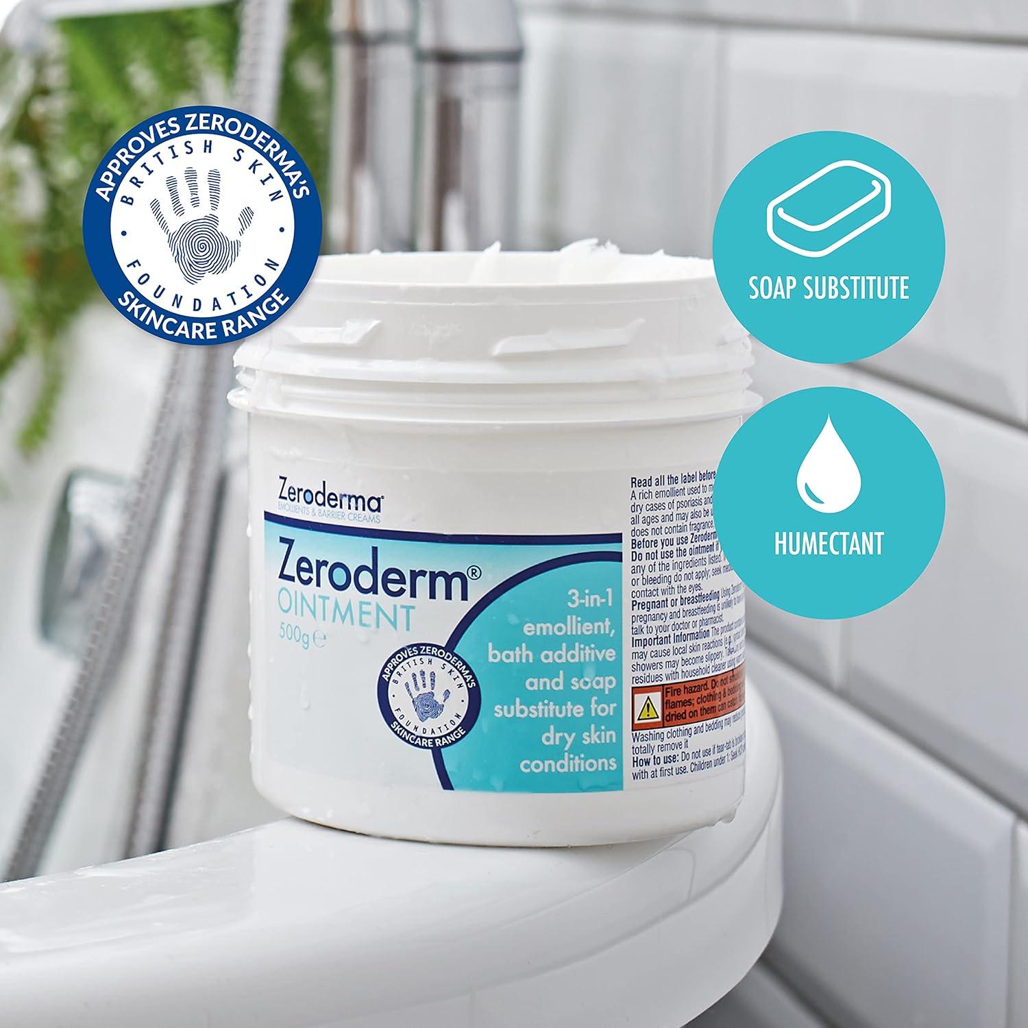 Zeroderm Ointment 500mg - Soothing Skincare Solution for Dry Skin | Buy ...