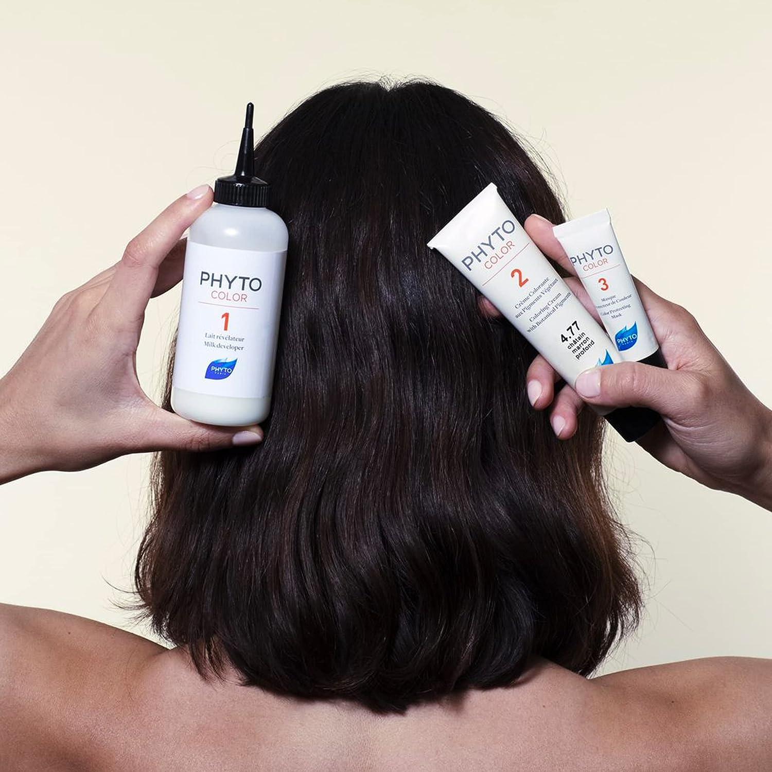 PHYTO Phytocolor Permanent Hair Color | Botanical Pigments | 100% Grey ...