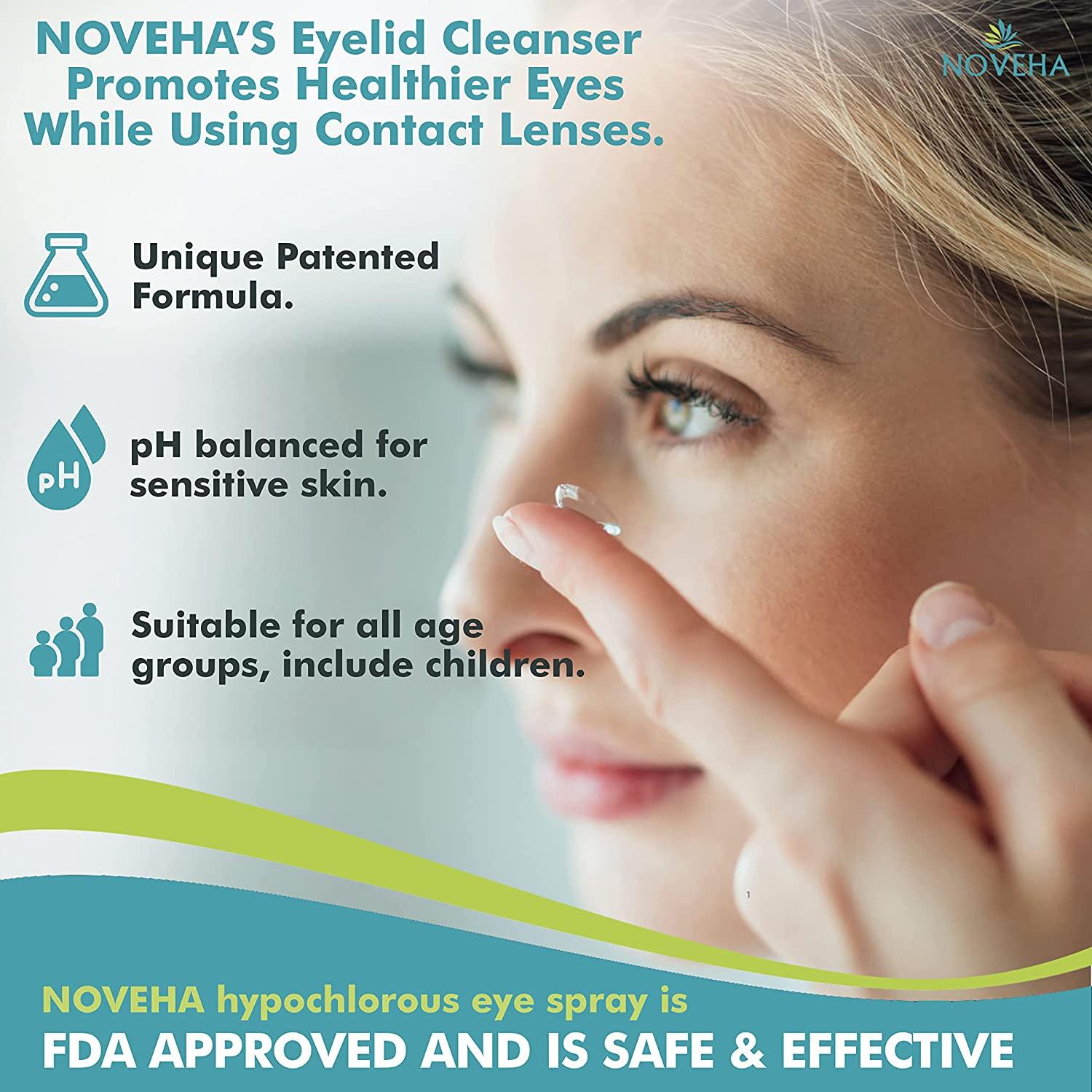 Eye & Lash Cleanser: Soothing Formula for Irritation, Dry Eyes, Styes ...