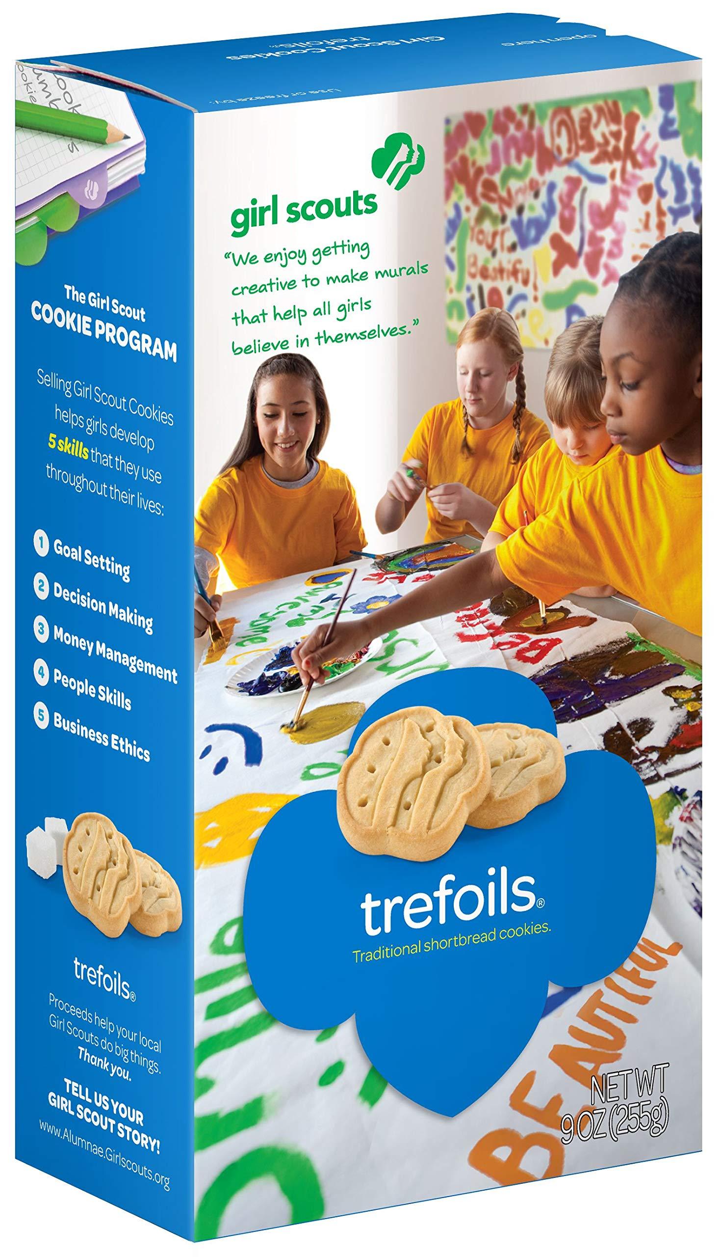 Girl Scout Cookies Trefoils Shortbread Cookie - 3 Boxes | Buy Now with ...