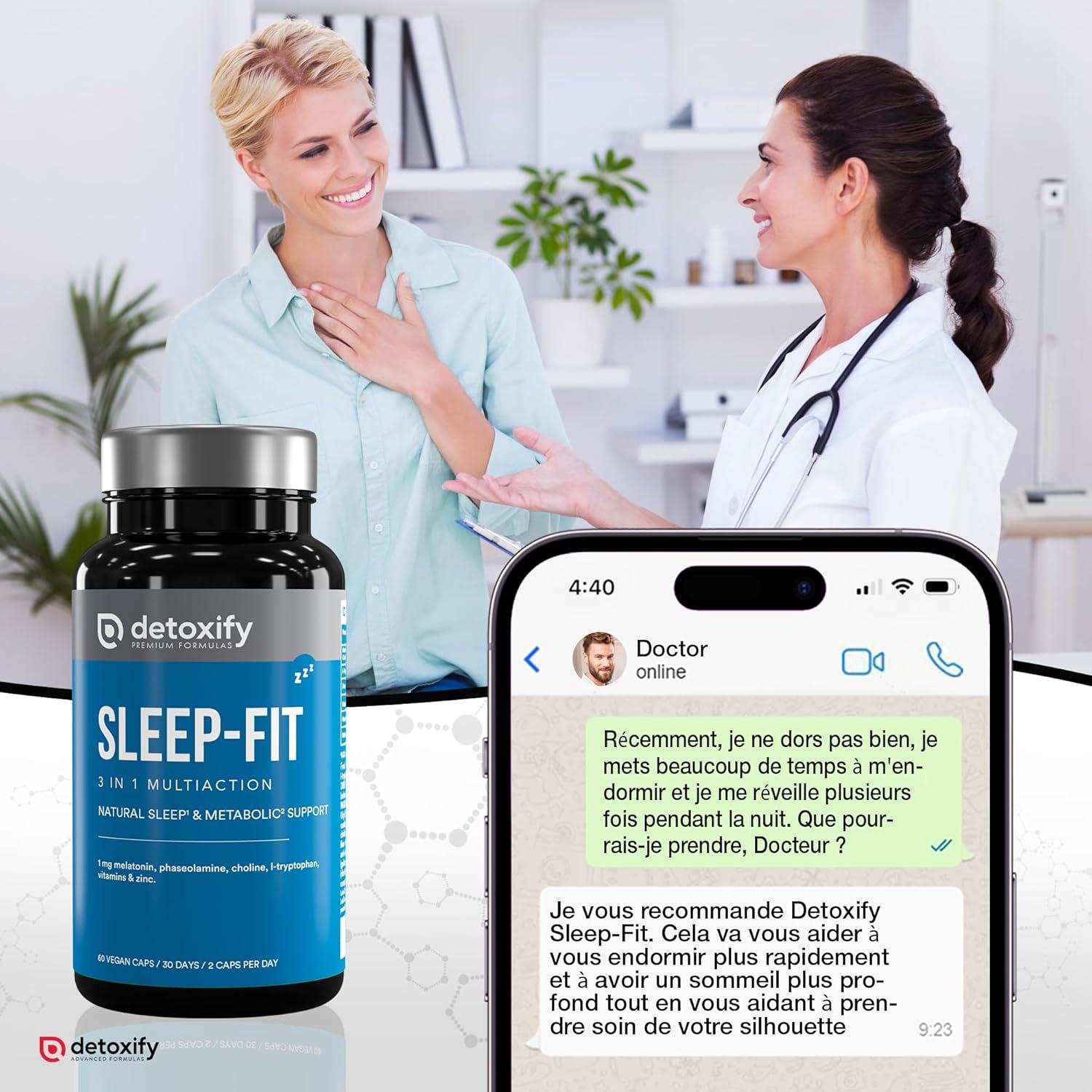 Detoxify Sleep-Fit | 30 Days Powerful Night Fat Burner | Lose Weight ...