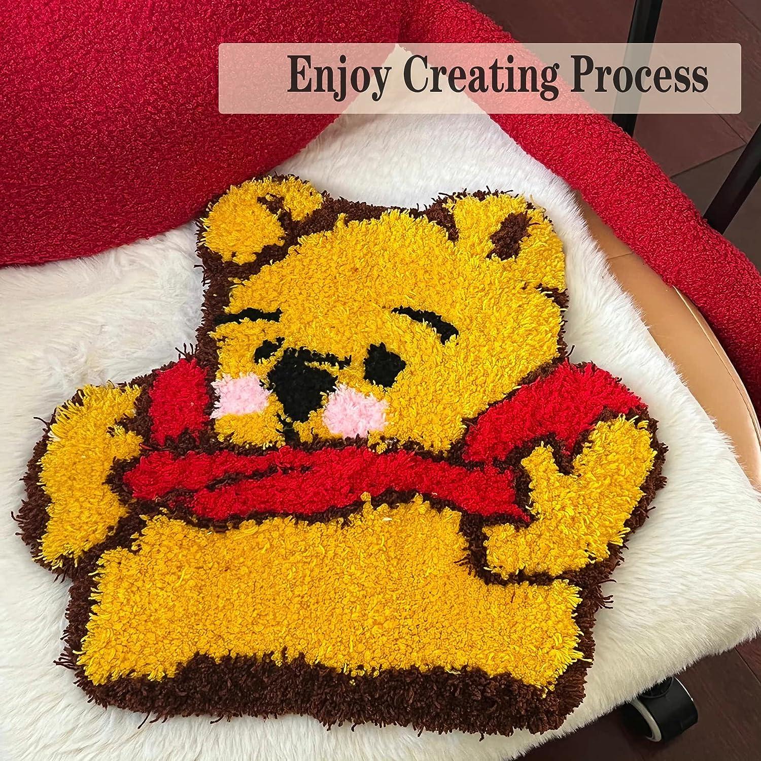 59x39.4inch Tufting Cloth Monk Fabric with Marked Lines - Punch Needle ...