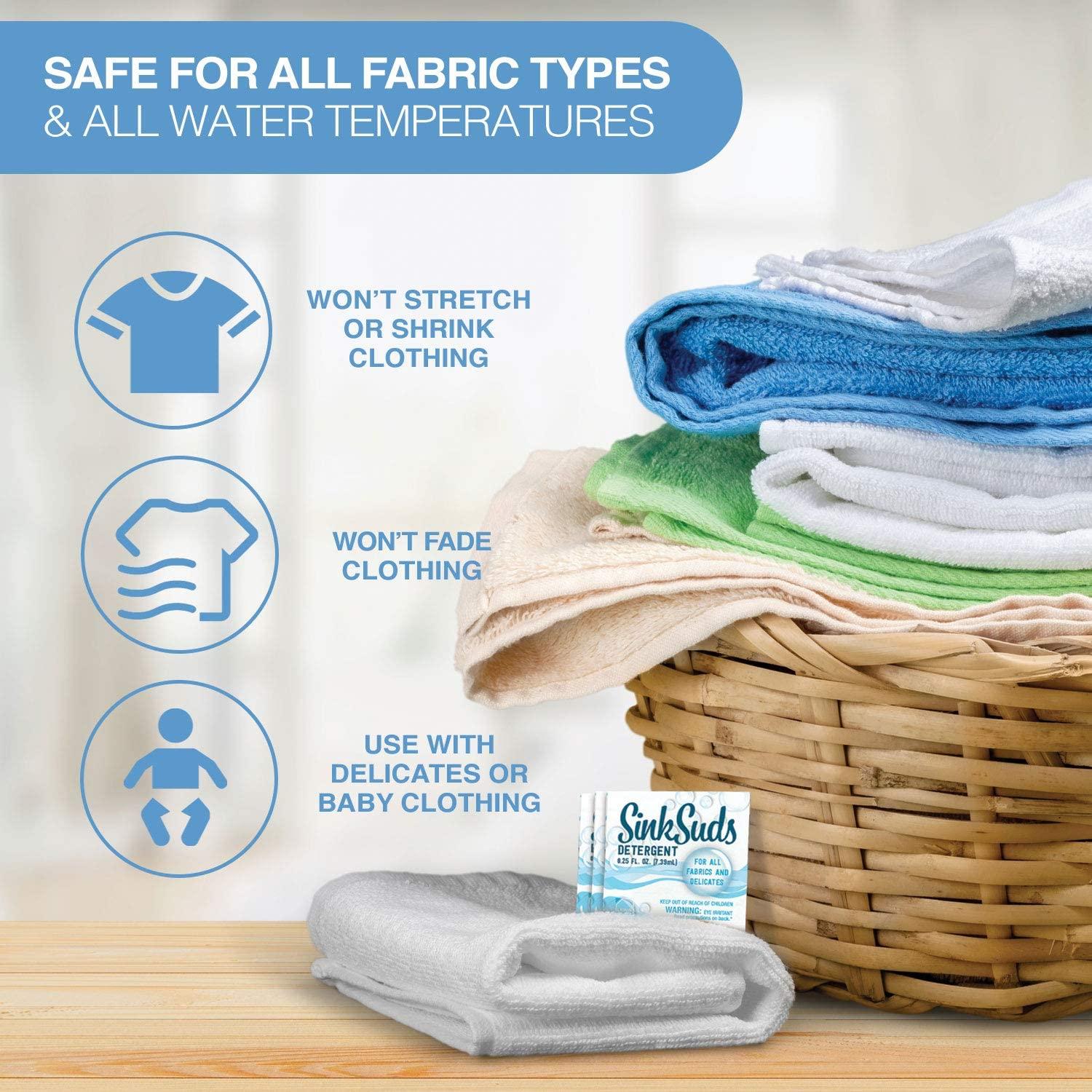 SinkSuds Travel Laundry Detergent Liquid Soap + Odor Eliminator - TSA ...