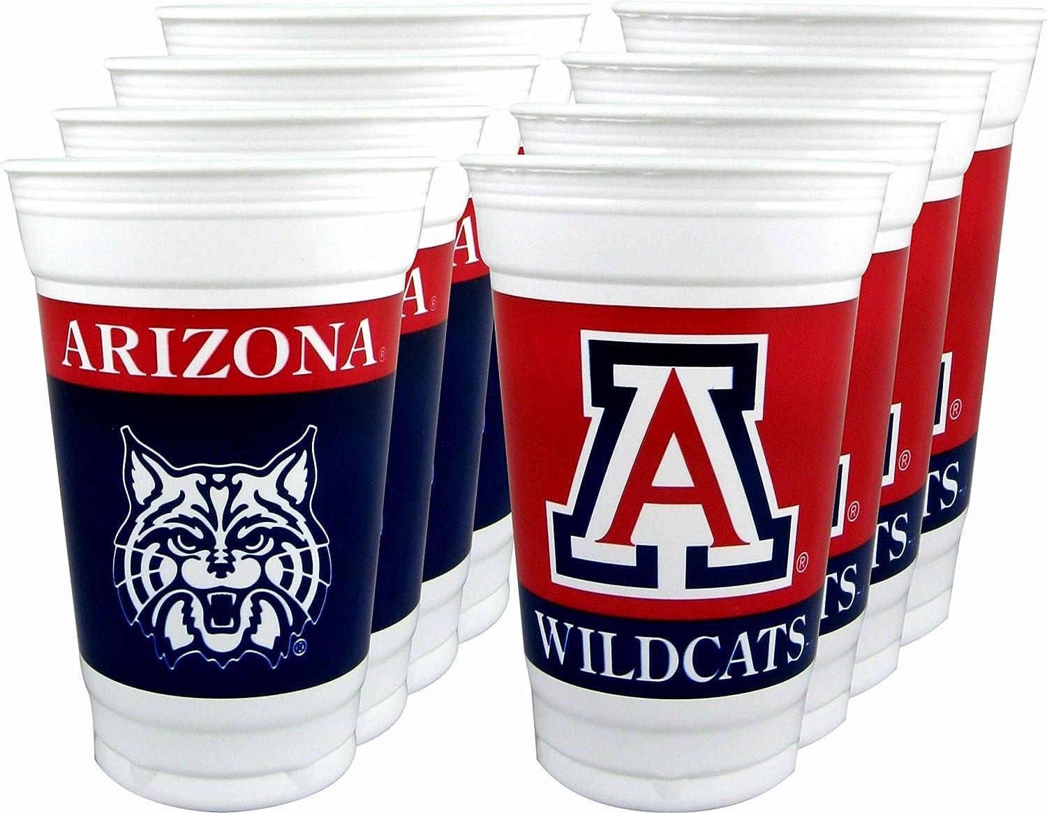 Westrick Arizona Wildcats Party Supplies - 48 Pieces (Serves 16) | Buy ...