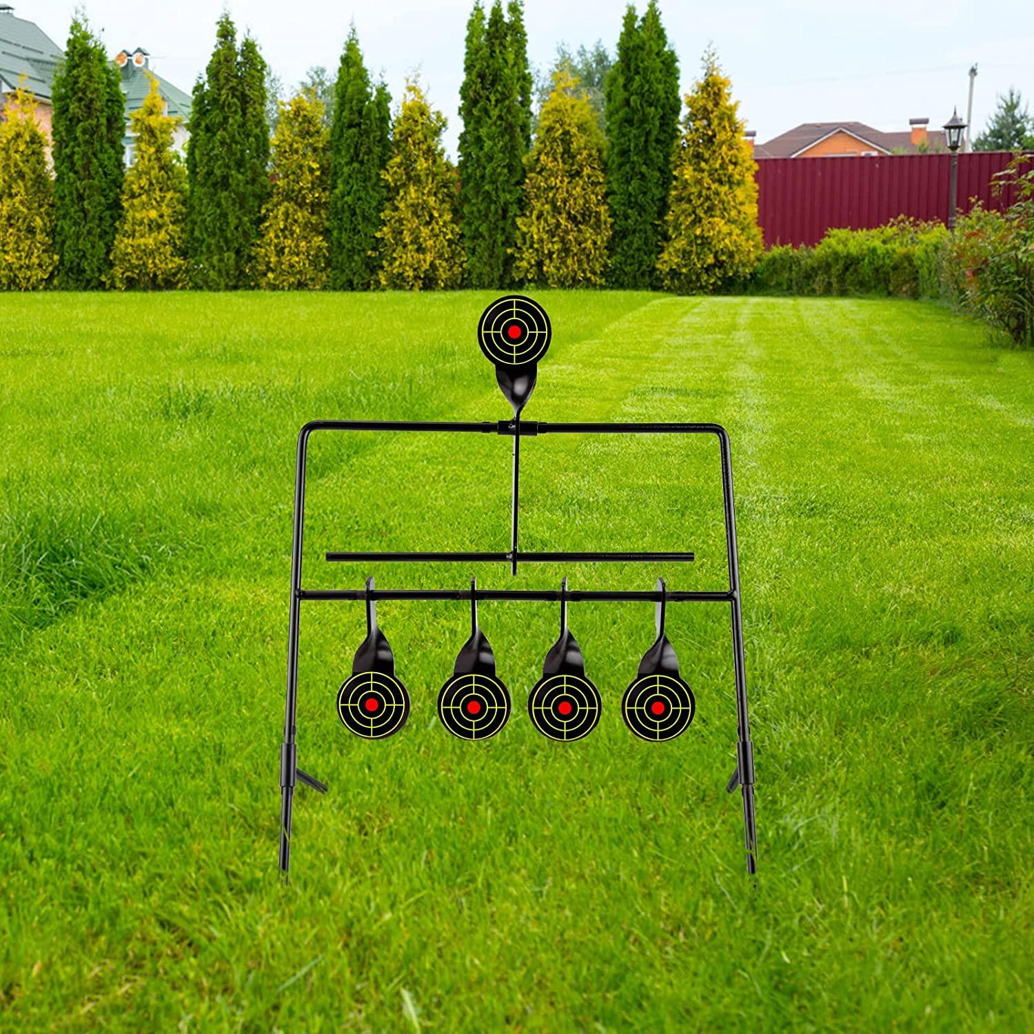 Self Adhesive Splatter Targets - 3 Round Reactive Paper Targets for ...