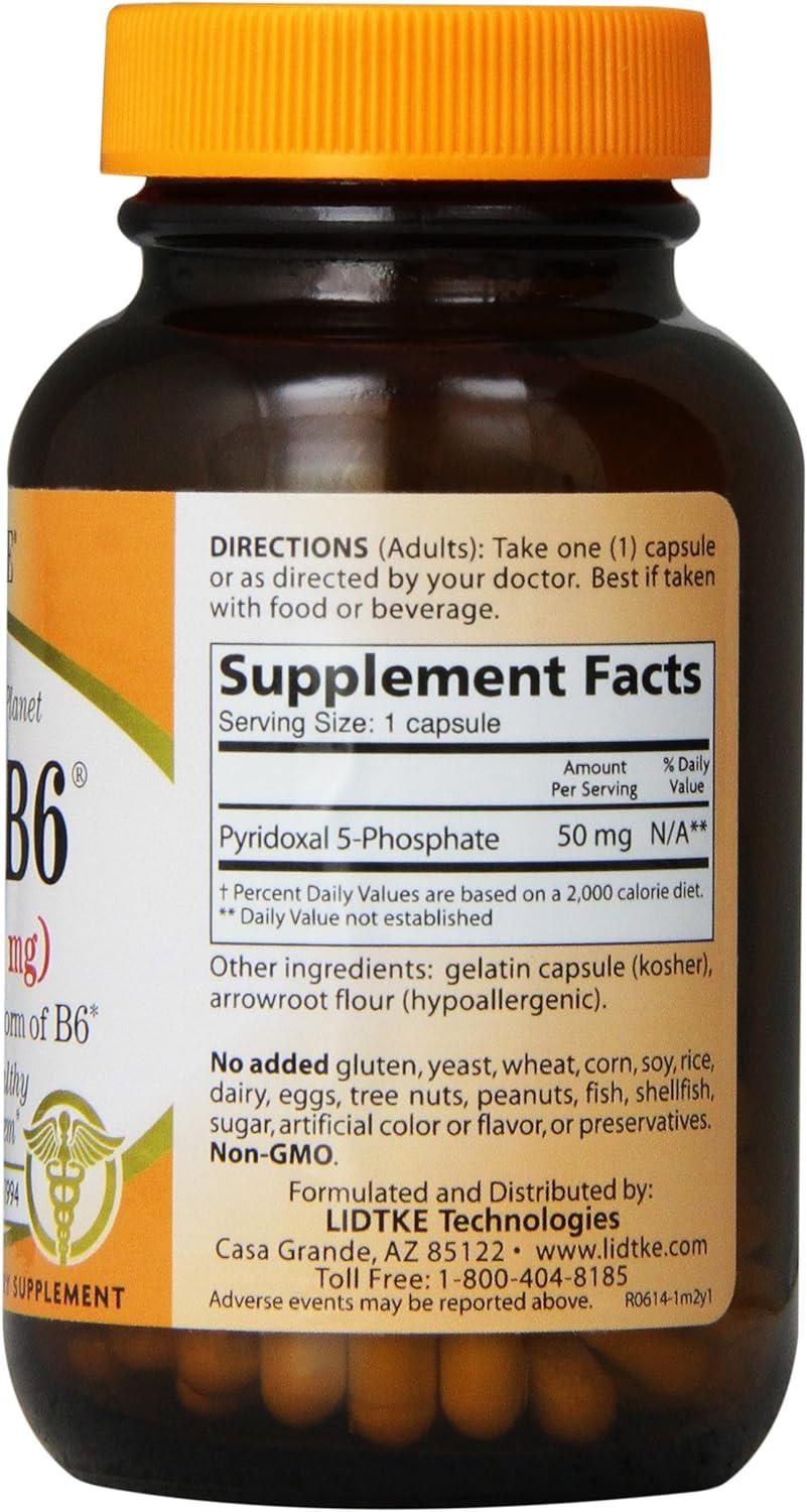 Lidtke Technologies True B6 50mg Capsules - 60 Count | Buy Now with ...