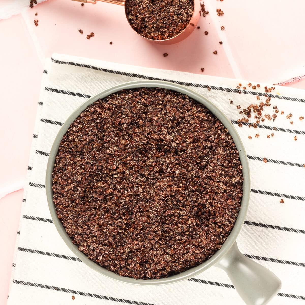 Organic Finger Millet Flakes (Ragi Poha Nachani) - 1 KG (35.27 OZ)