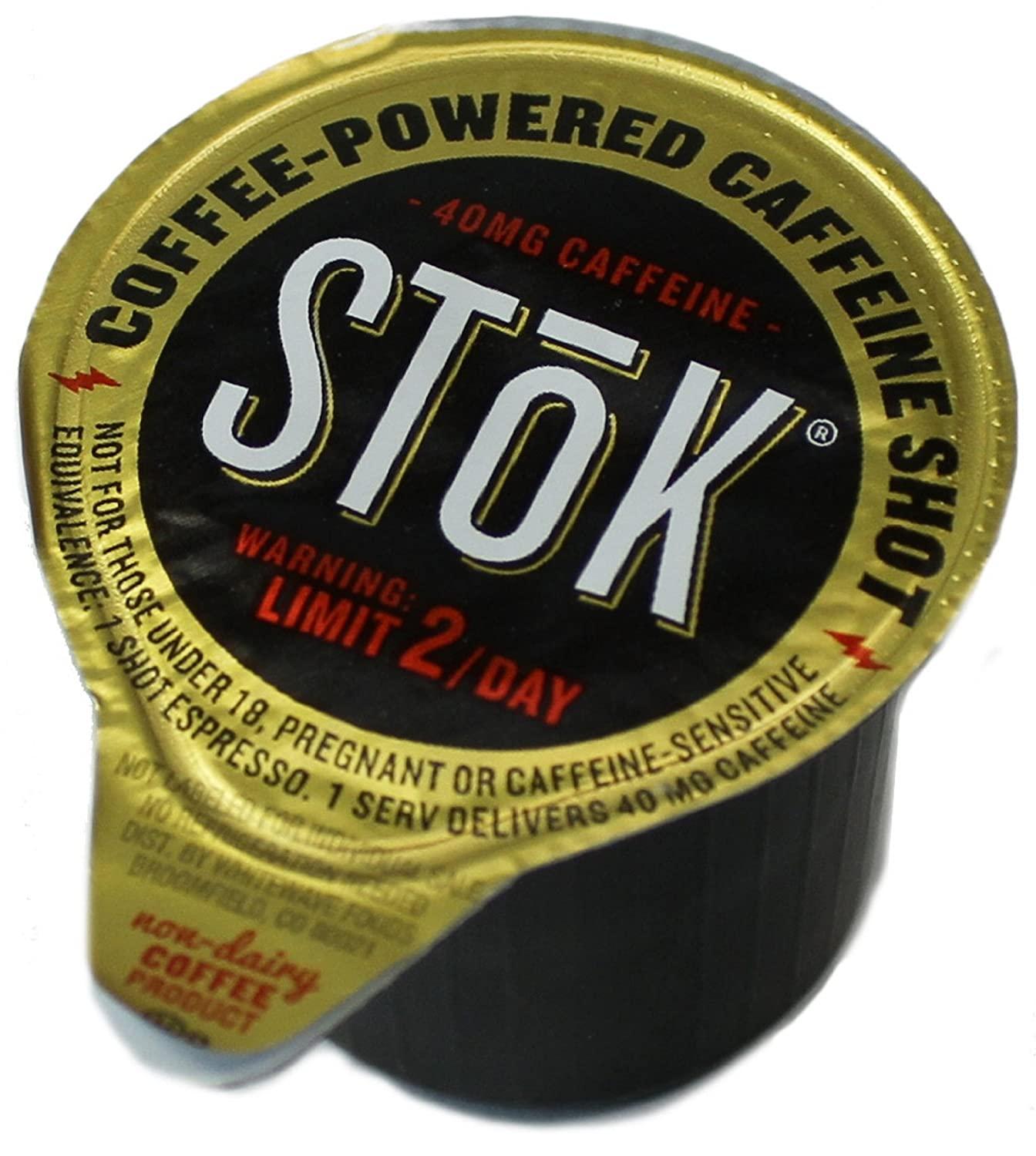 SToK Caffeinated Cold Brew Coffee Shots - Boost Your Energy Anywhere ...