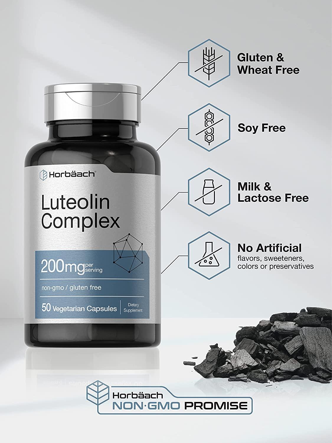 Luteolin Complex with Rutin 50 Capsules | Brain and Nervous System ...