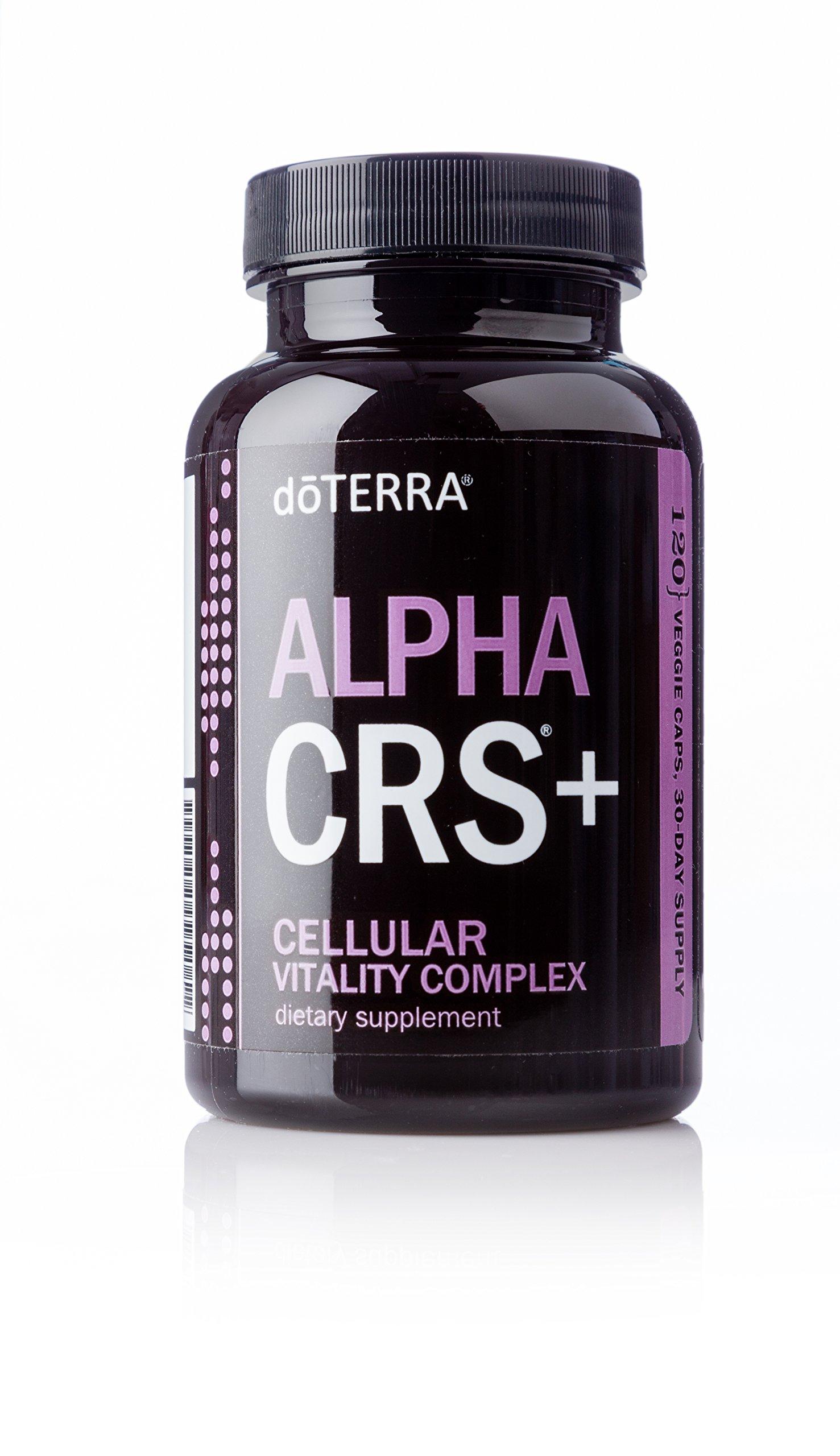 doTerra Alpha CRS+ Cellular Vitality Complex - 120 Veggie Caps ...