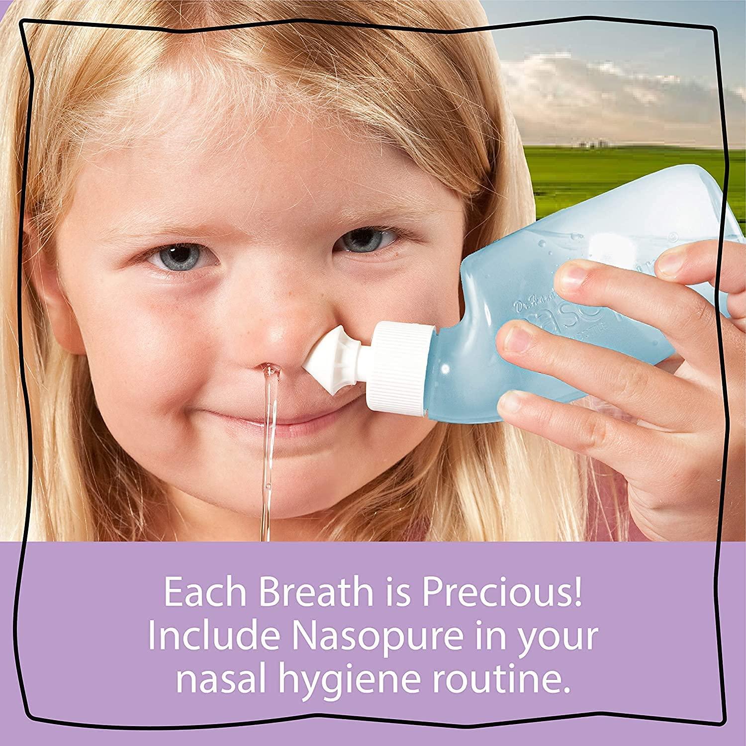Nasopure Little Squirt Nasal Wash System - 1 Kit for Effective Nasal ...