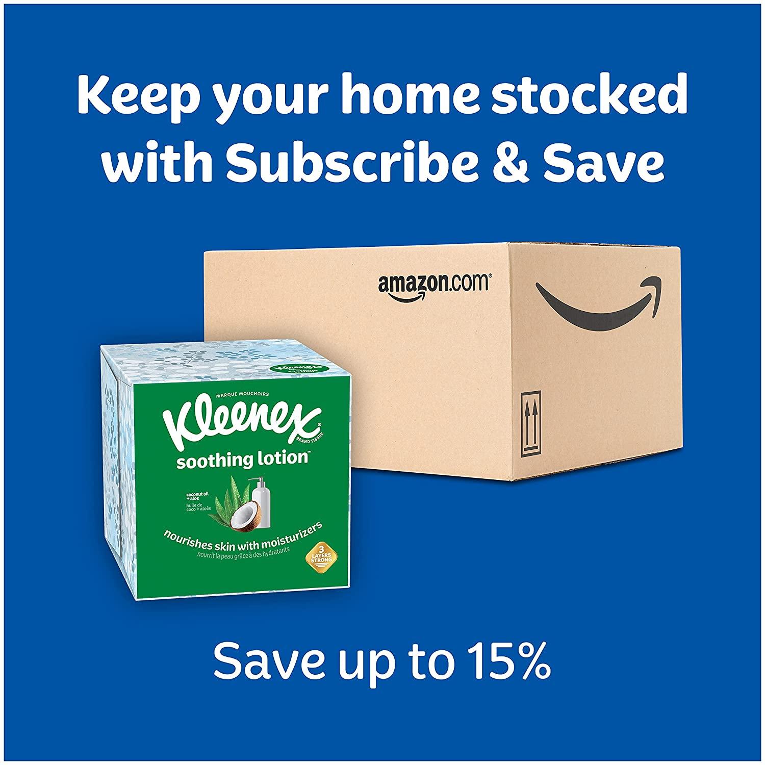 Kleenex Tissues With Lotion