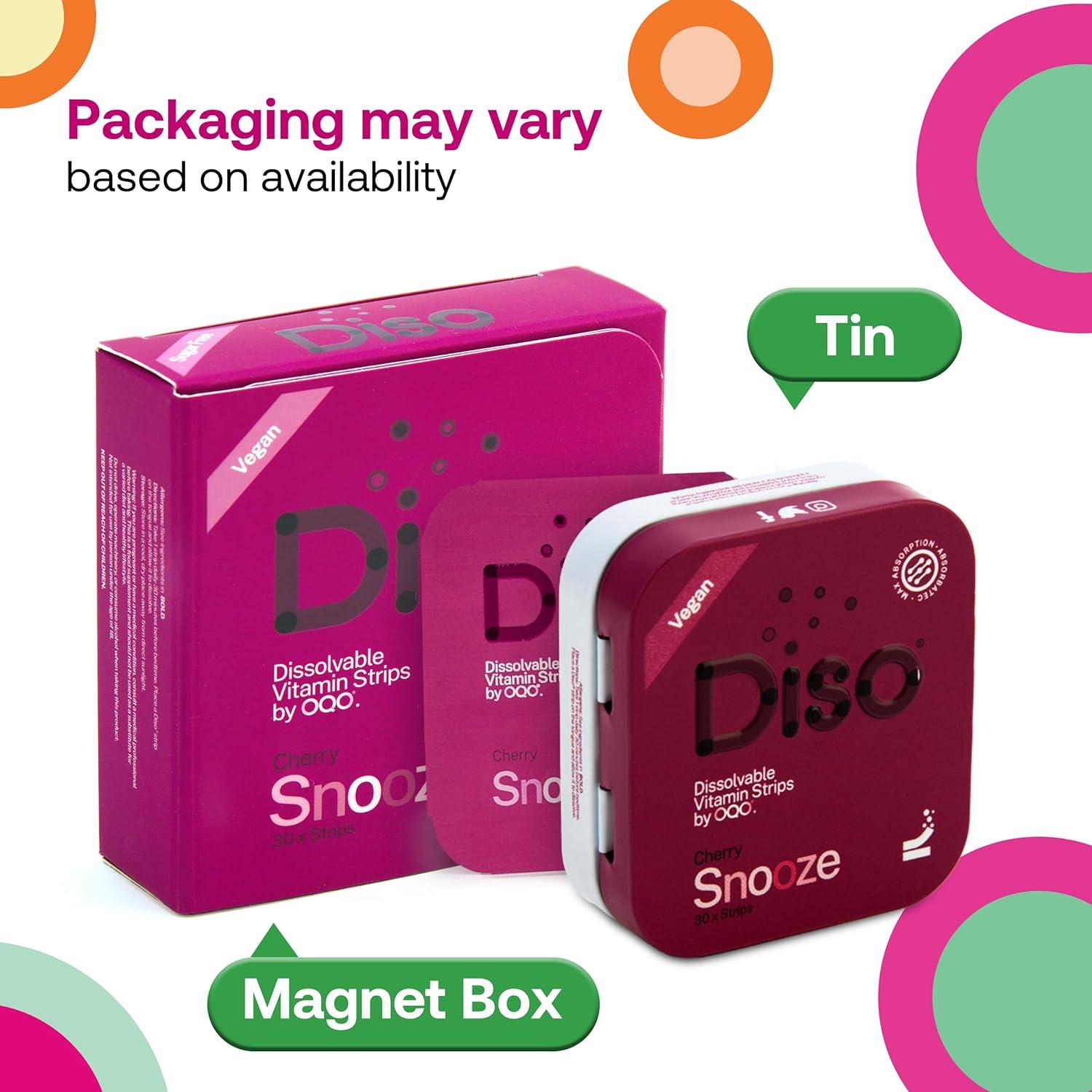 OQO Dissolvable Snooze Strips - Box of 30 Oral Thin Strips | Vegan ...